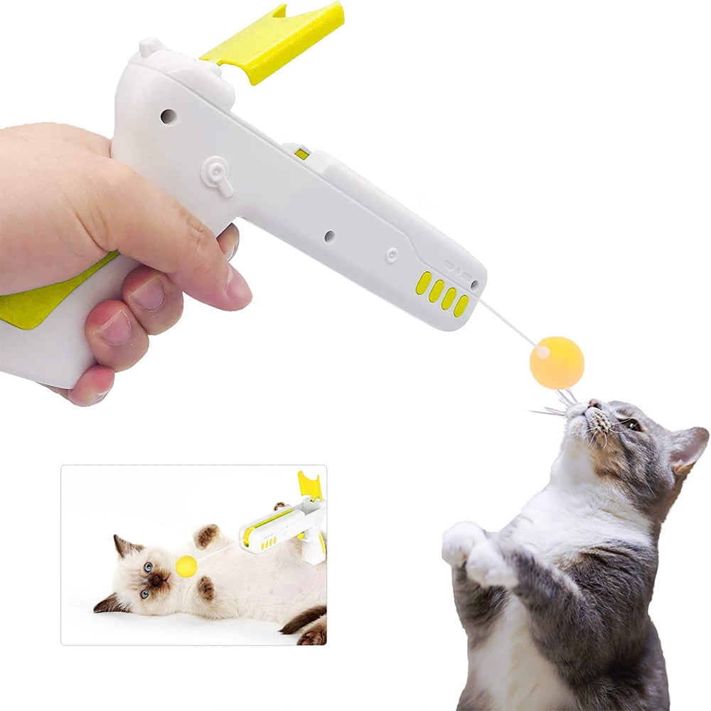 AAOMASSR Interactive Puzzle Cat Toy Indoor, Interactive Bounce Cat ...