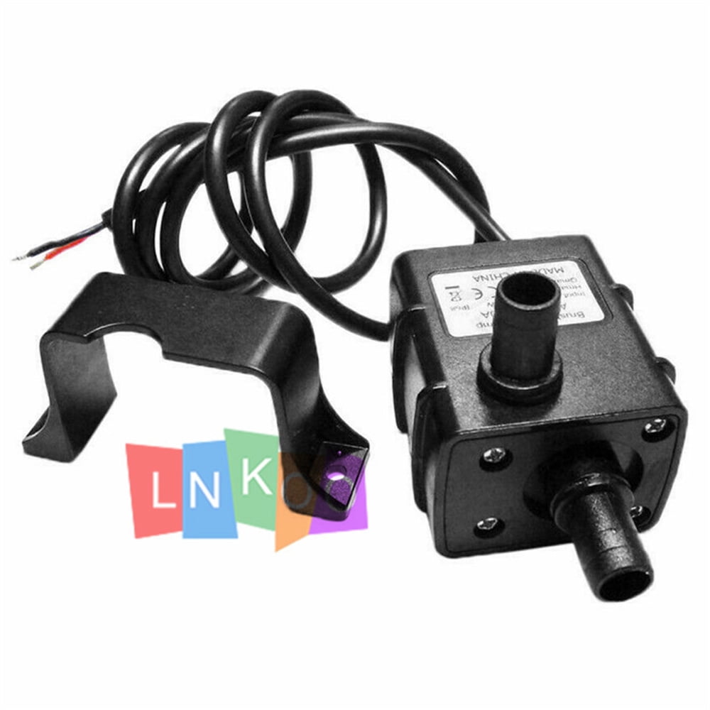 AAOMASSR Mini DC12V 3M 240L/H Ultra Quiet Brushless Motor Submersible ...