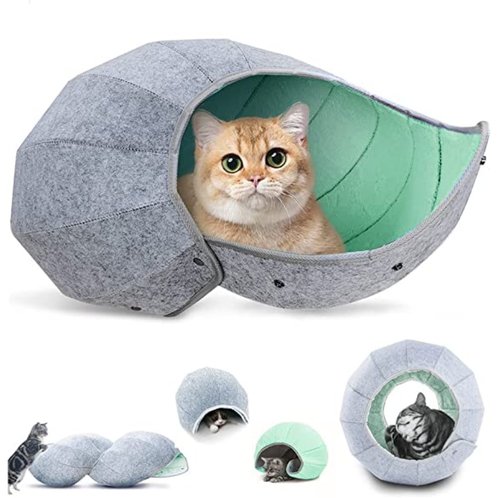 AAOMASSR Multifunction Cat Toy Balls, Indoor Cats Tunnel Tube ...