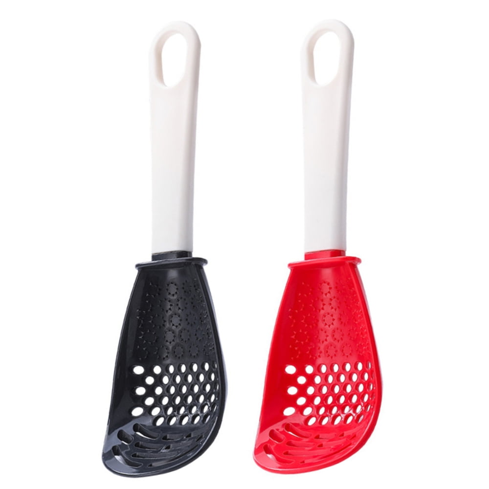 AAOMASSR Scoop Colander, Multifunctional Cooking Food Strainer Spoon ...