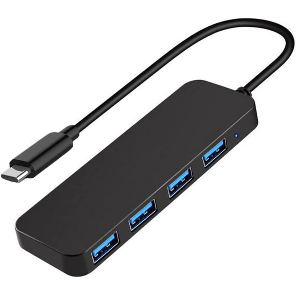 AAOMASSR USB C Hub, USB 3.0 Hub with 4 USB Ports USB Extender USB ...