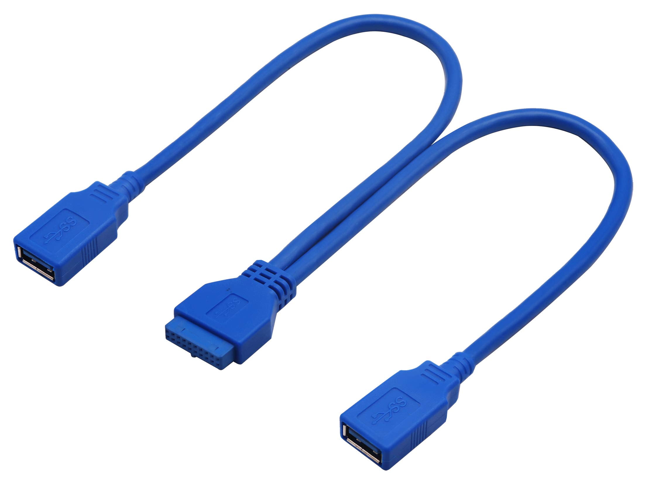 AAOTOKK 20 Pin Y RRF12 Splitter Cable Dual 3.0 A Female to 20 Pin ...