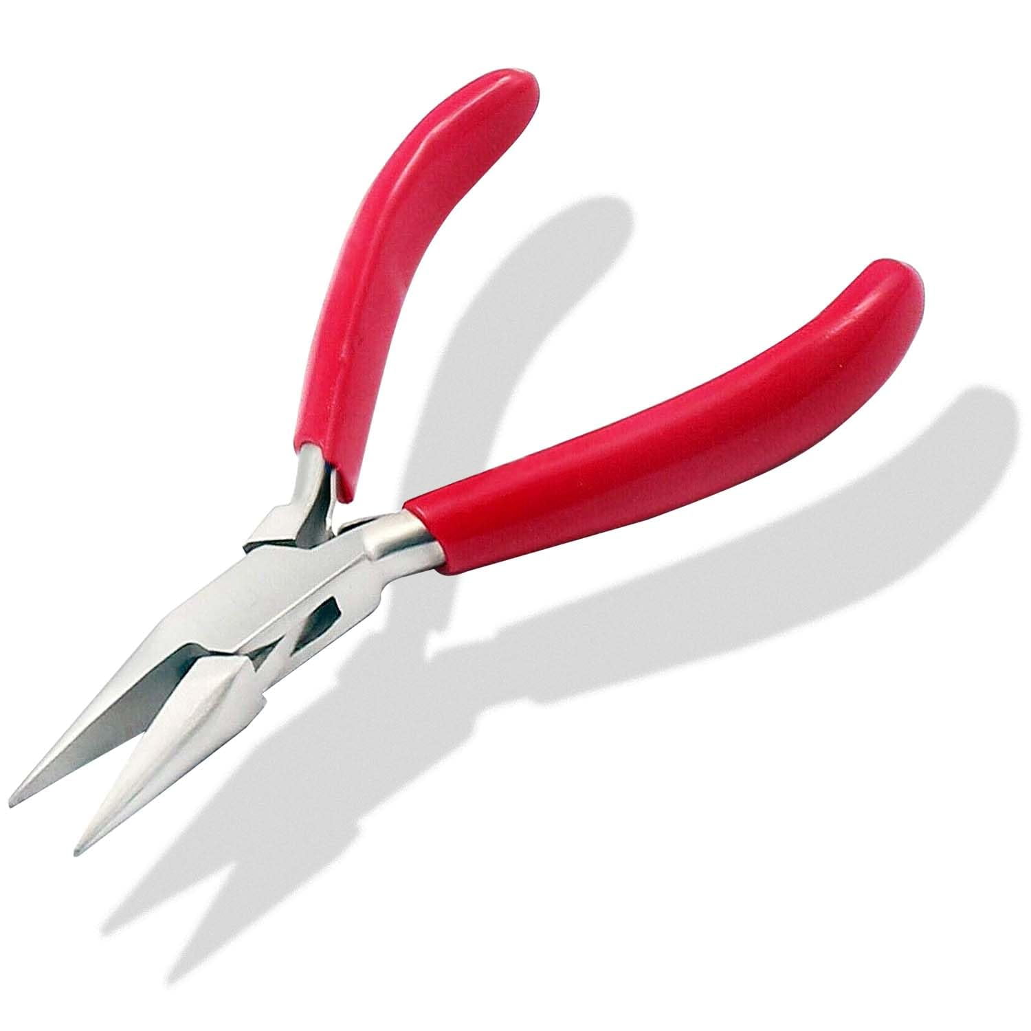 AAProTools Comfort Chain-Nose Pliers with PVC Handle, Jewelry Making ...