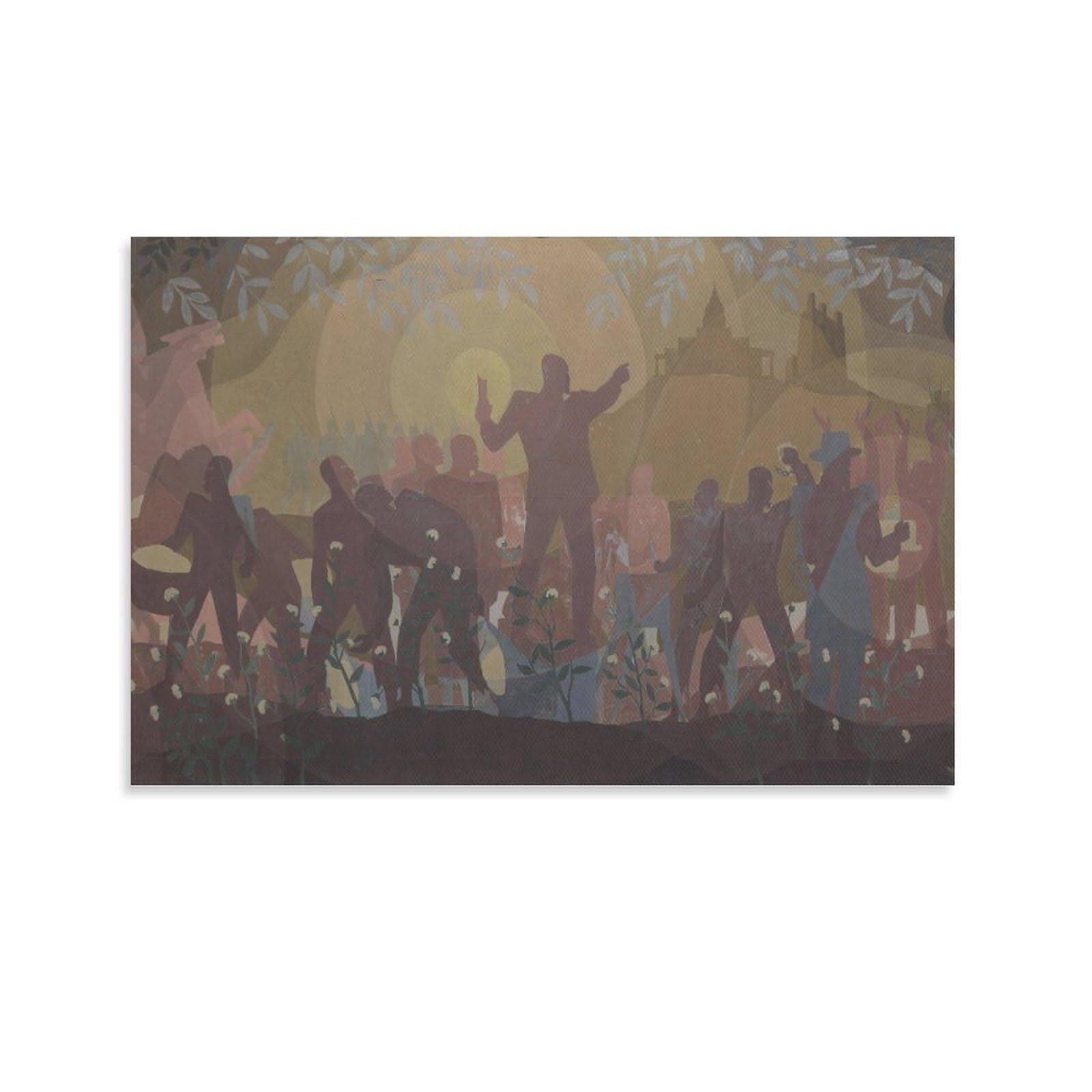 AARON DOUGLAS From Slavery to Reconstruction Art Poster Decoration ...
