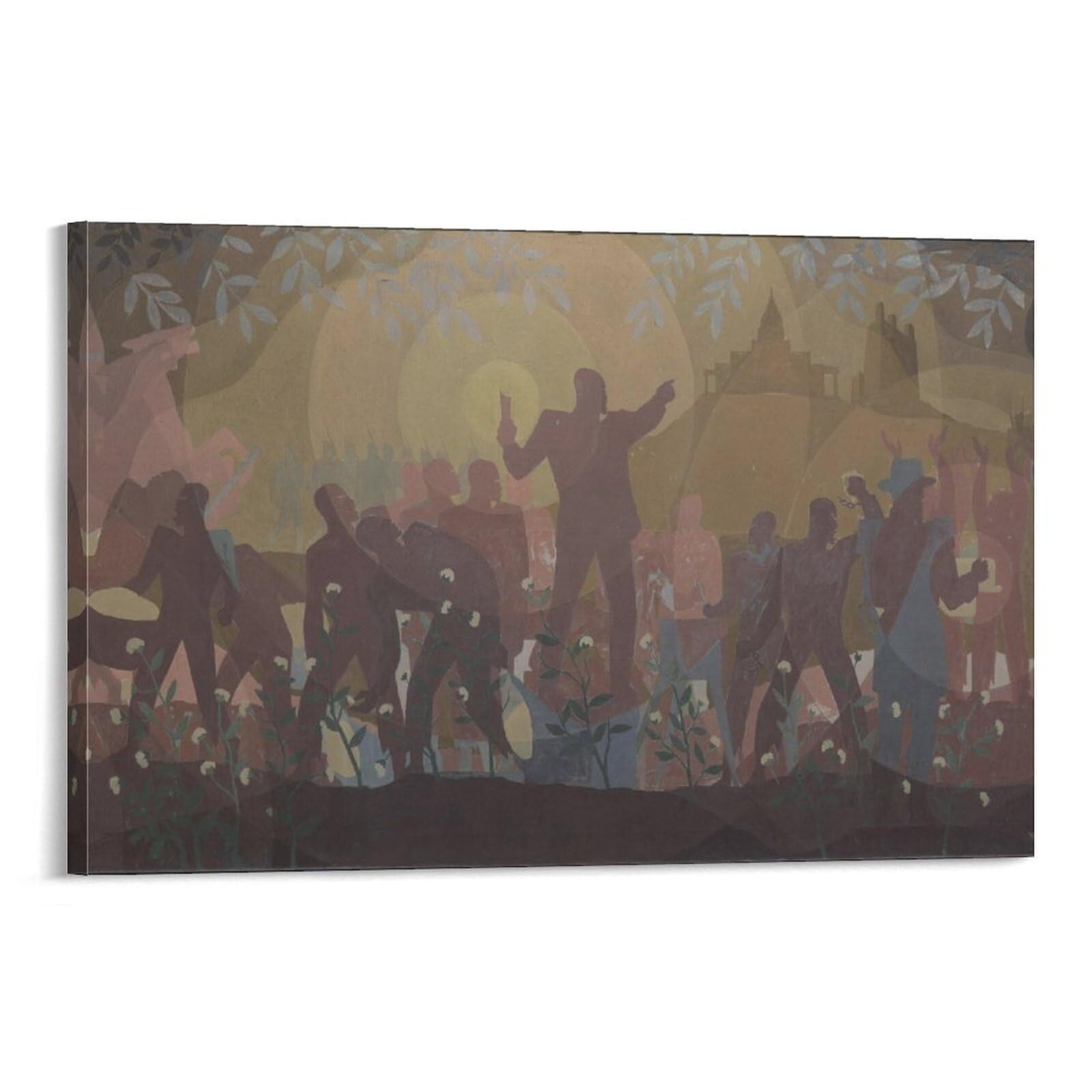 AARON DOUGLAS From Slavery to Reconstruction Art Poster Decoration ...