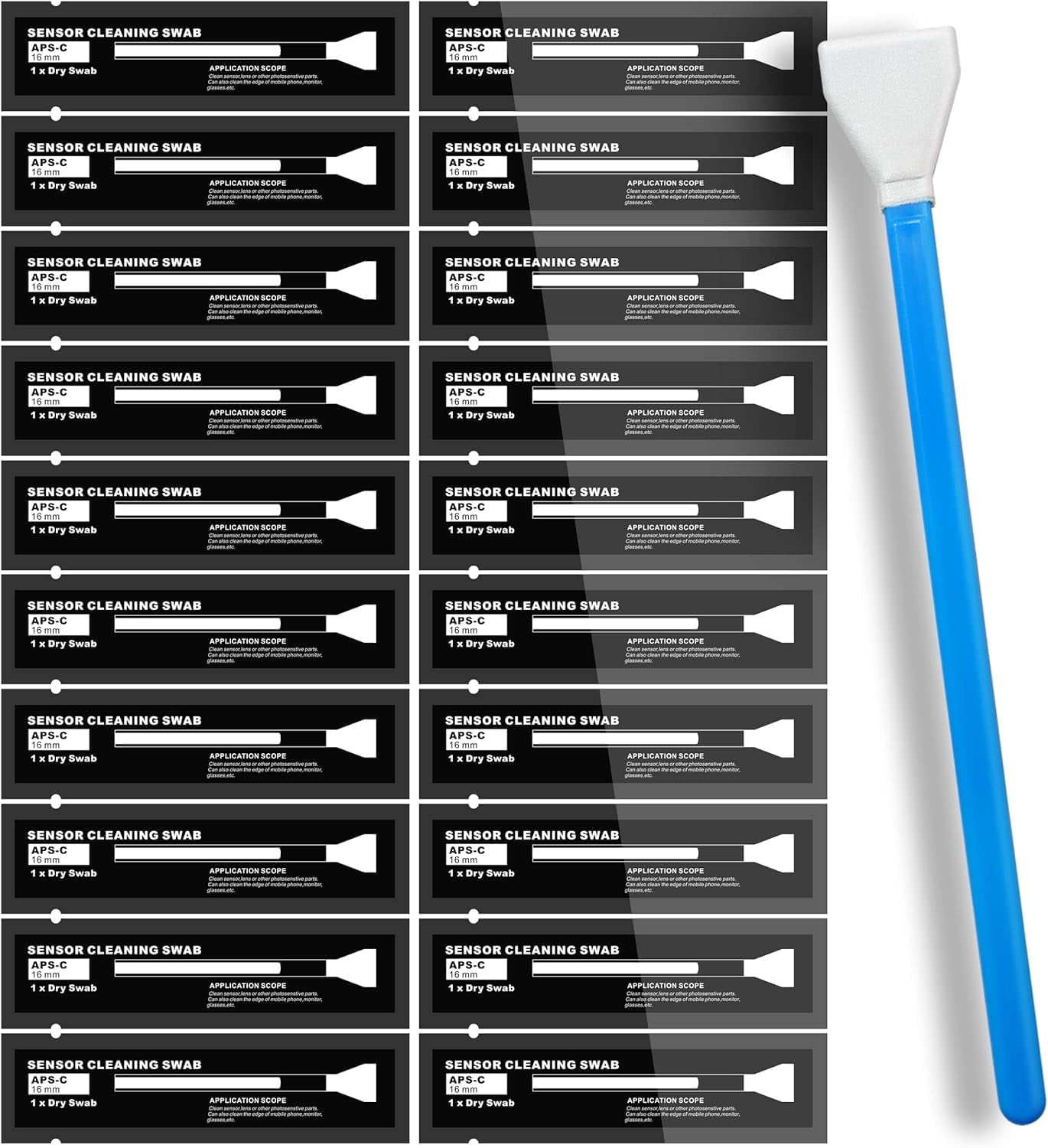 AAWipes Sensor Cleaning Swabs for APS-C Sensors of DDR DSLR or SLR ...
