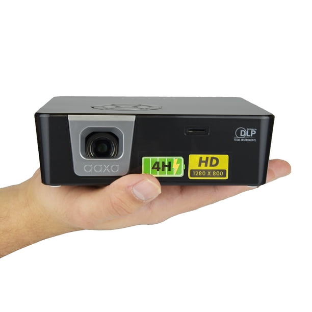 AAXA Pico Handheld Projector Gray/Black HP-P6X-01 - Walmart Business ...