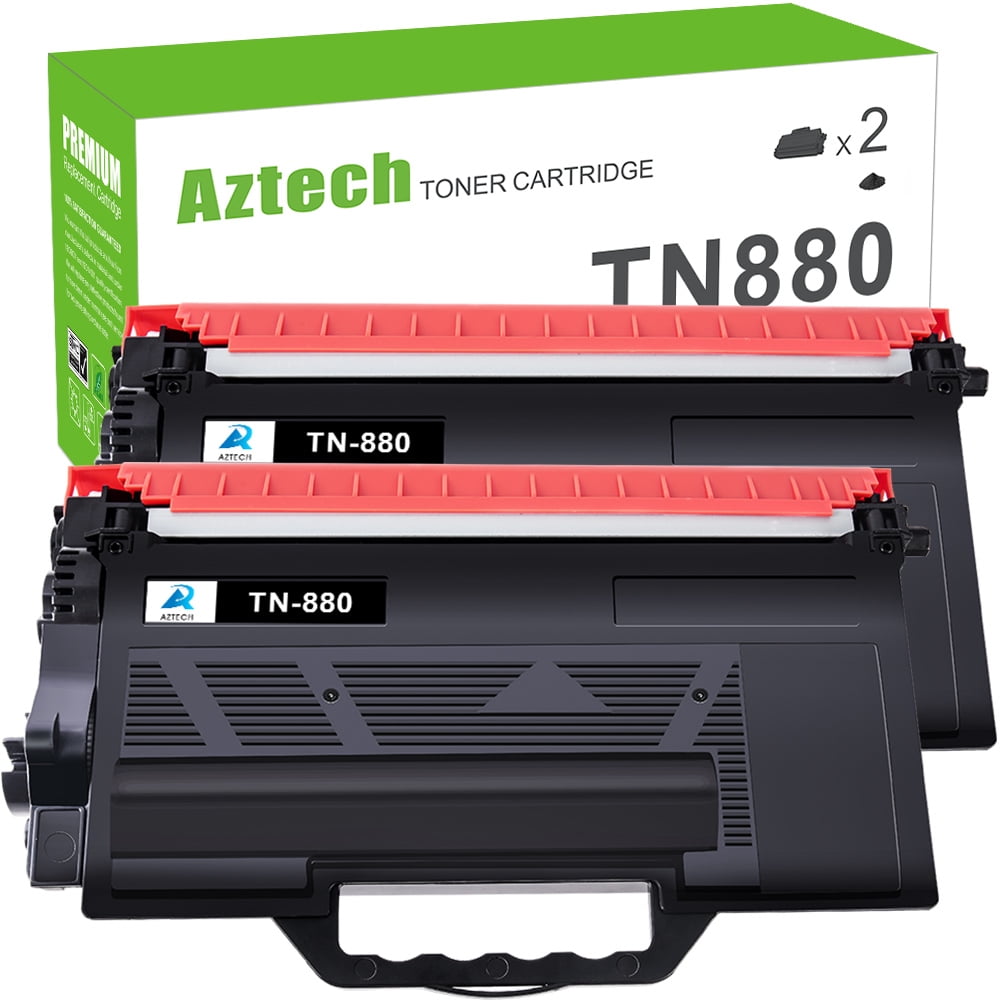AAZTECH 2-Pack Compatible Toner Cartridge for Brother TN-880 HL-L6400DW ...