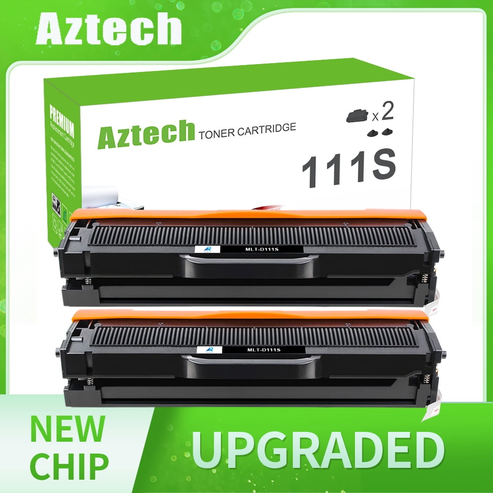 AAZTECH 2-Pack Compatible Toner Cartridge for Samsung MLT-D111S 111S ...