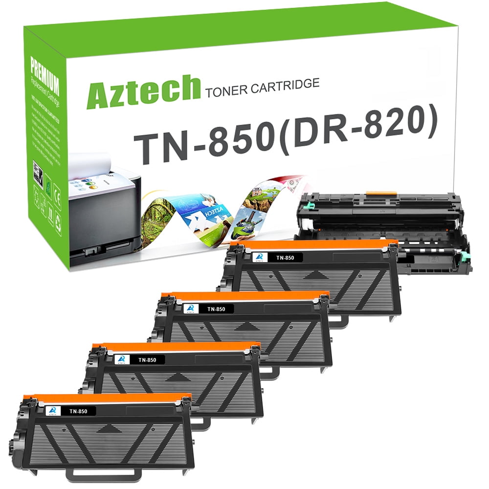 AAZTECH Compatible Toner Cartridge TN-880 & Drum Unit DR-820 for ...