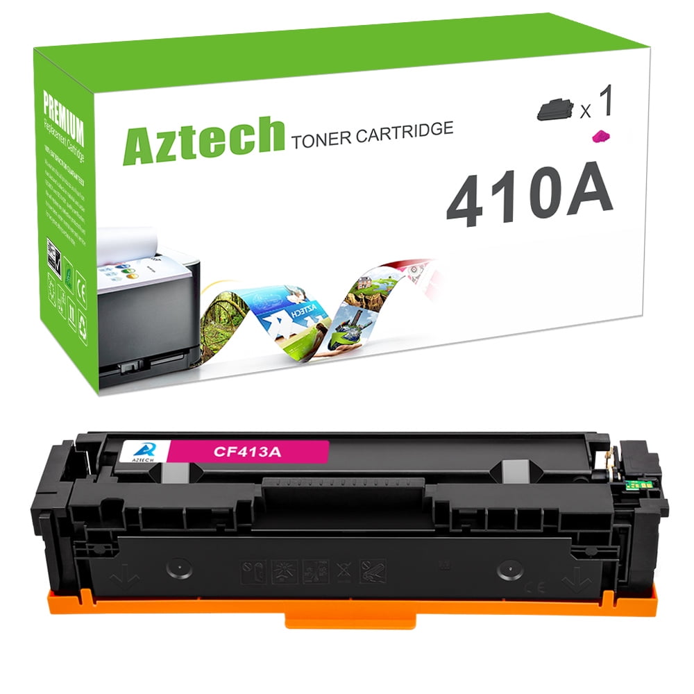 AAZTECH Compatible Toner Cartridge for HP 410A CF410A CF413A Printer ...
