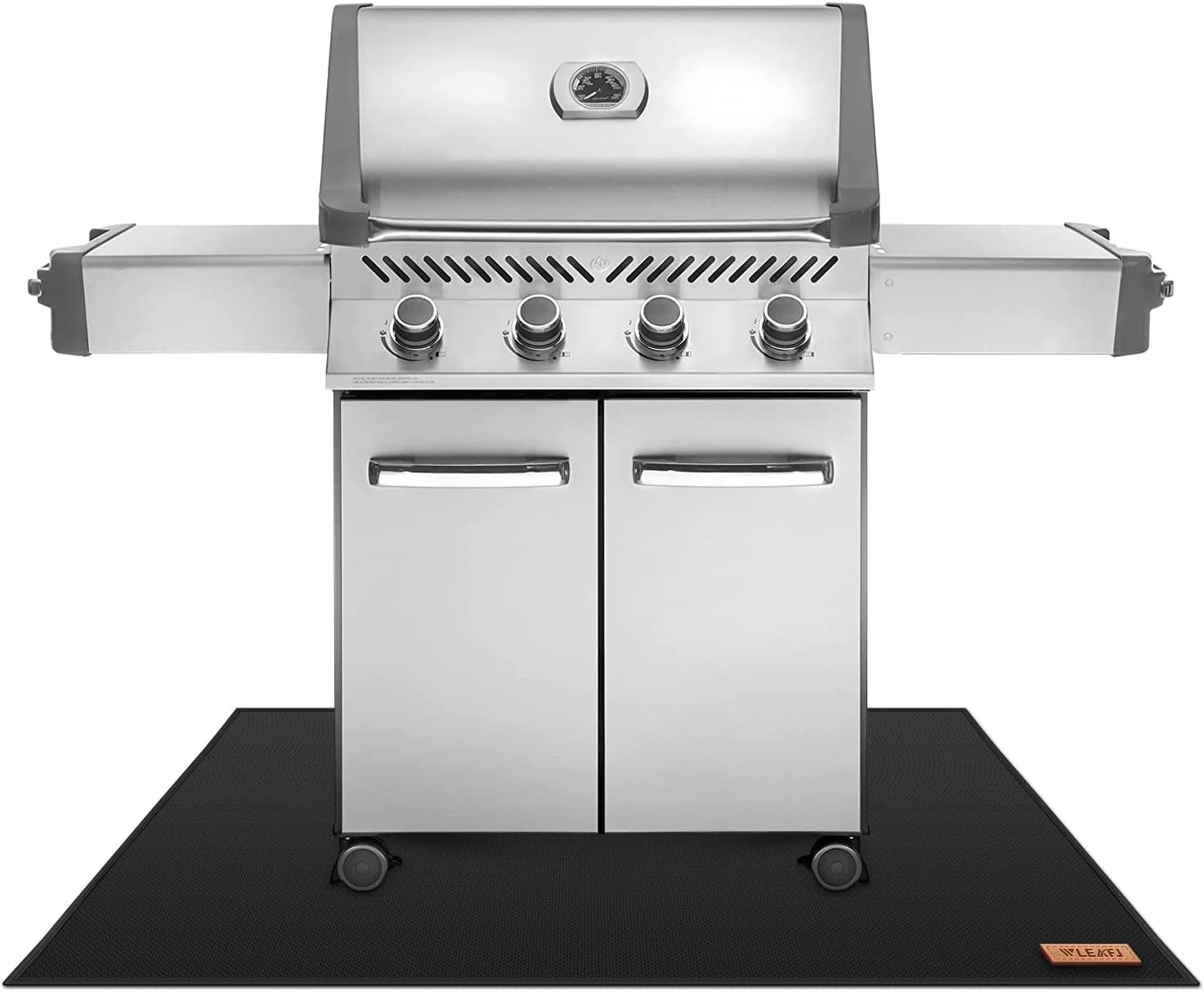 AAZZRound Under Grill Mat, Fire Pit Mat Fireproof Mat, 36" Grill Mats ...