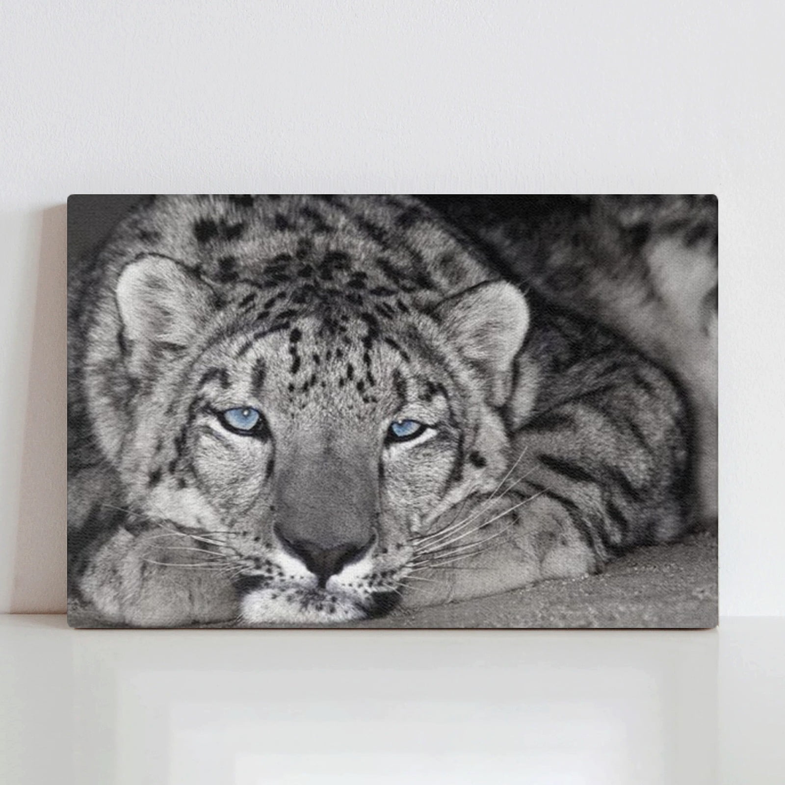 AAposter Wild Animal Canvas Wall Art Black&White Tiger Picture Wall ...