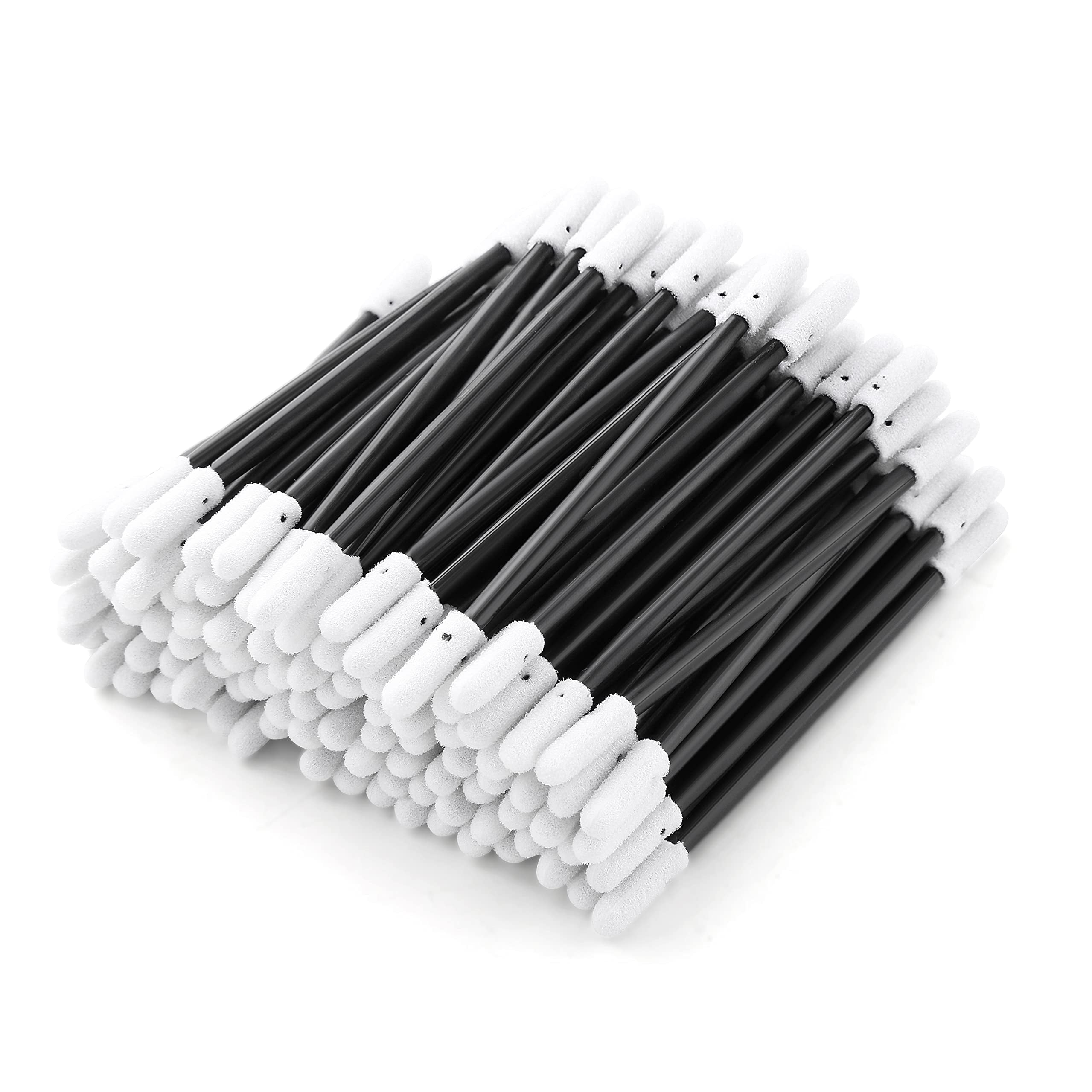 AAwipes 3" Foam Cleaning Swabs Dual Round Heads(200pcs, Black, 3.2 mm ...
