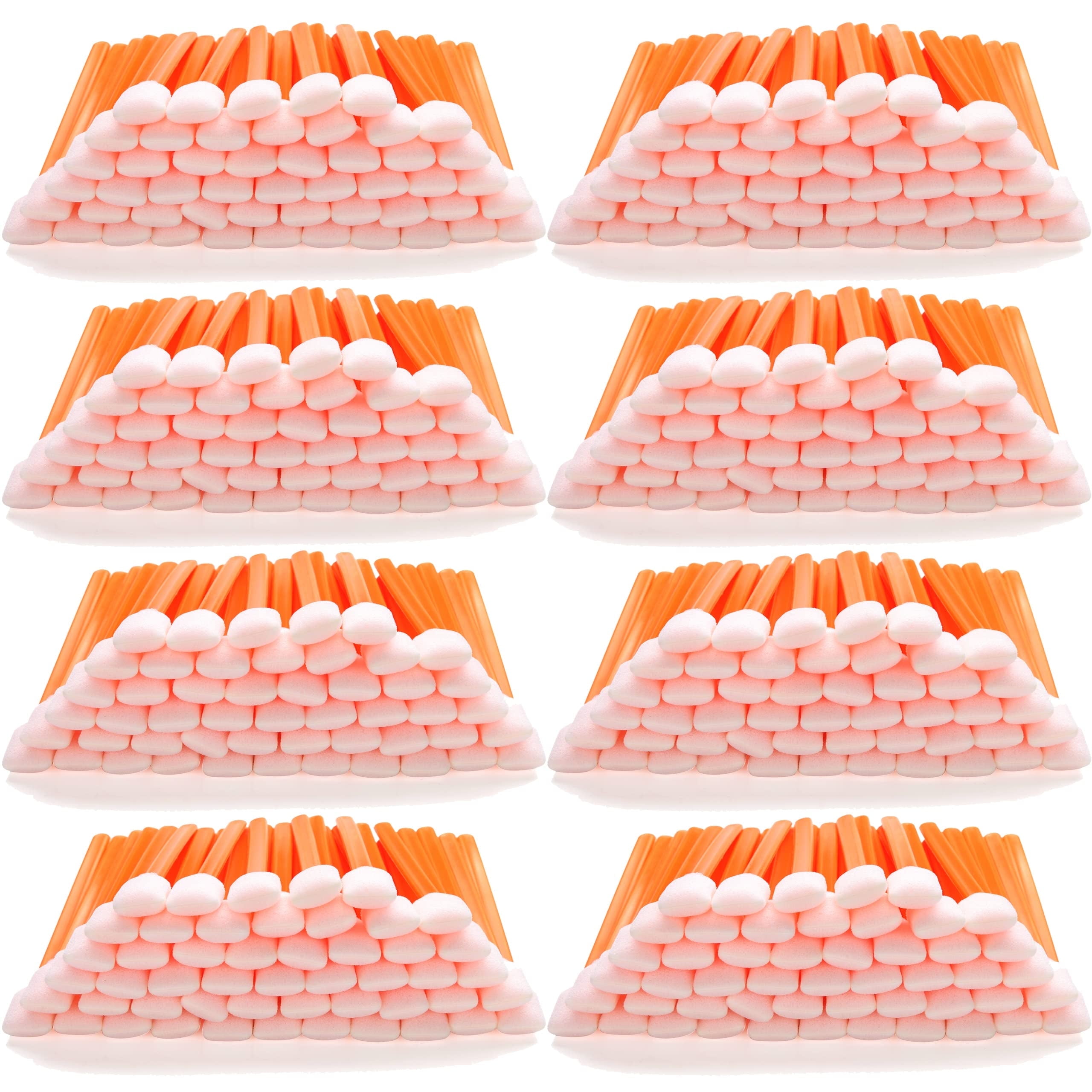AAwipes Foam Swab Sticks (100 pcs Large Rectangular Foam Tips, 5.25 ...