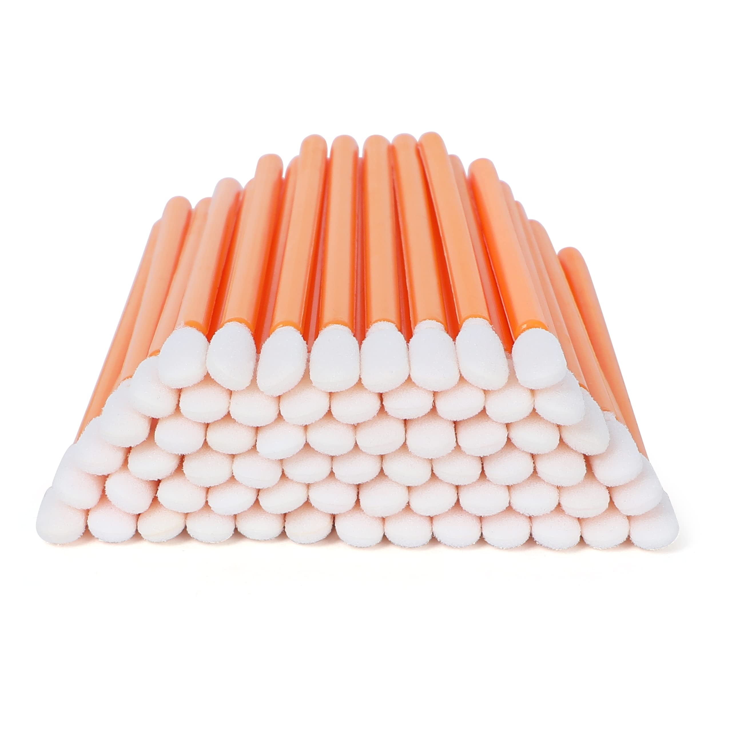 AAwipes Foam Swabs 4.1" (100 pcs, Round Head, Orange) Cleanroom ...