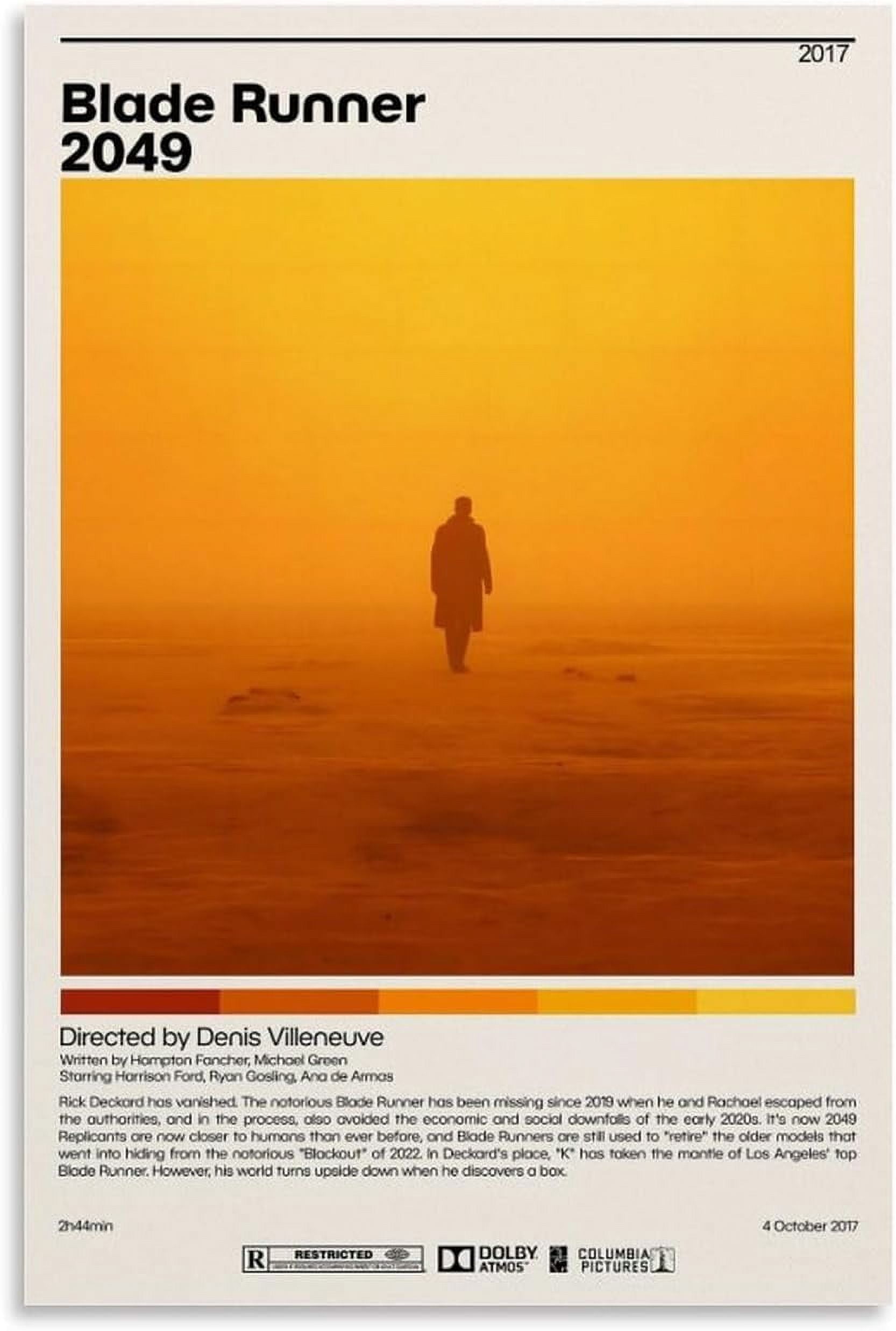 AAzaqTin-Blade Runner 2049 Poster Minimalist Movie Poster Vintage ...