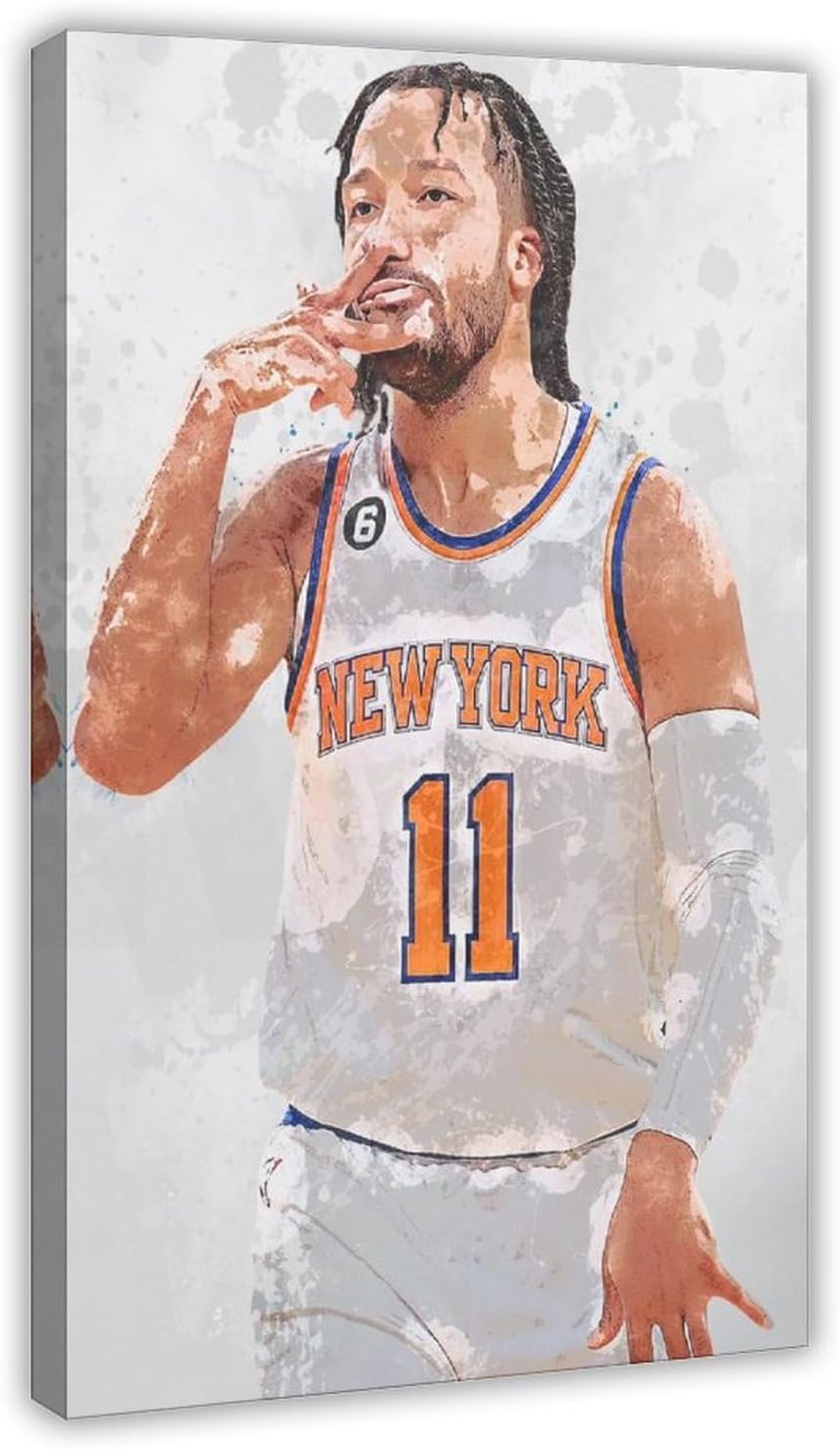 AAzaqTin-Jalen Brunson Poster Basketball Photo Canvas Poster Bedroom ...