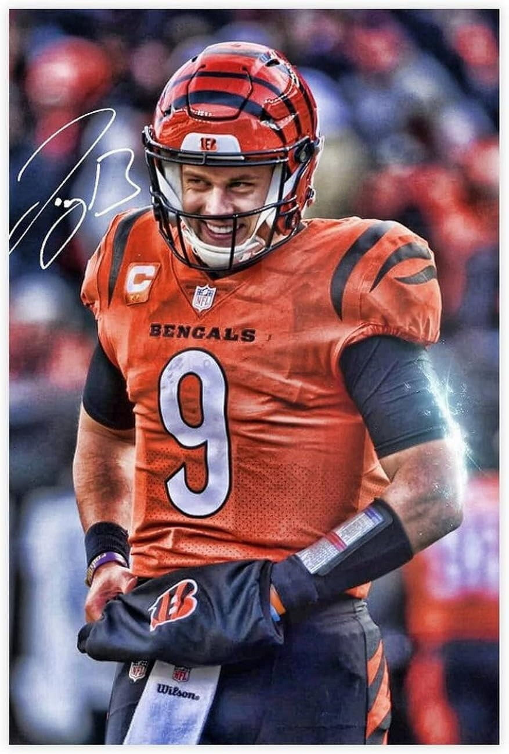 AAzaqTin-Joe Burrow 22 Canvas Poster Wall Art Decor Print Picture ...