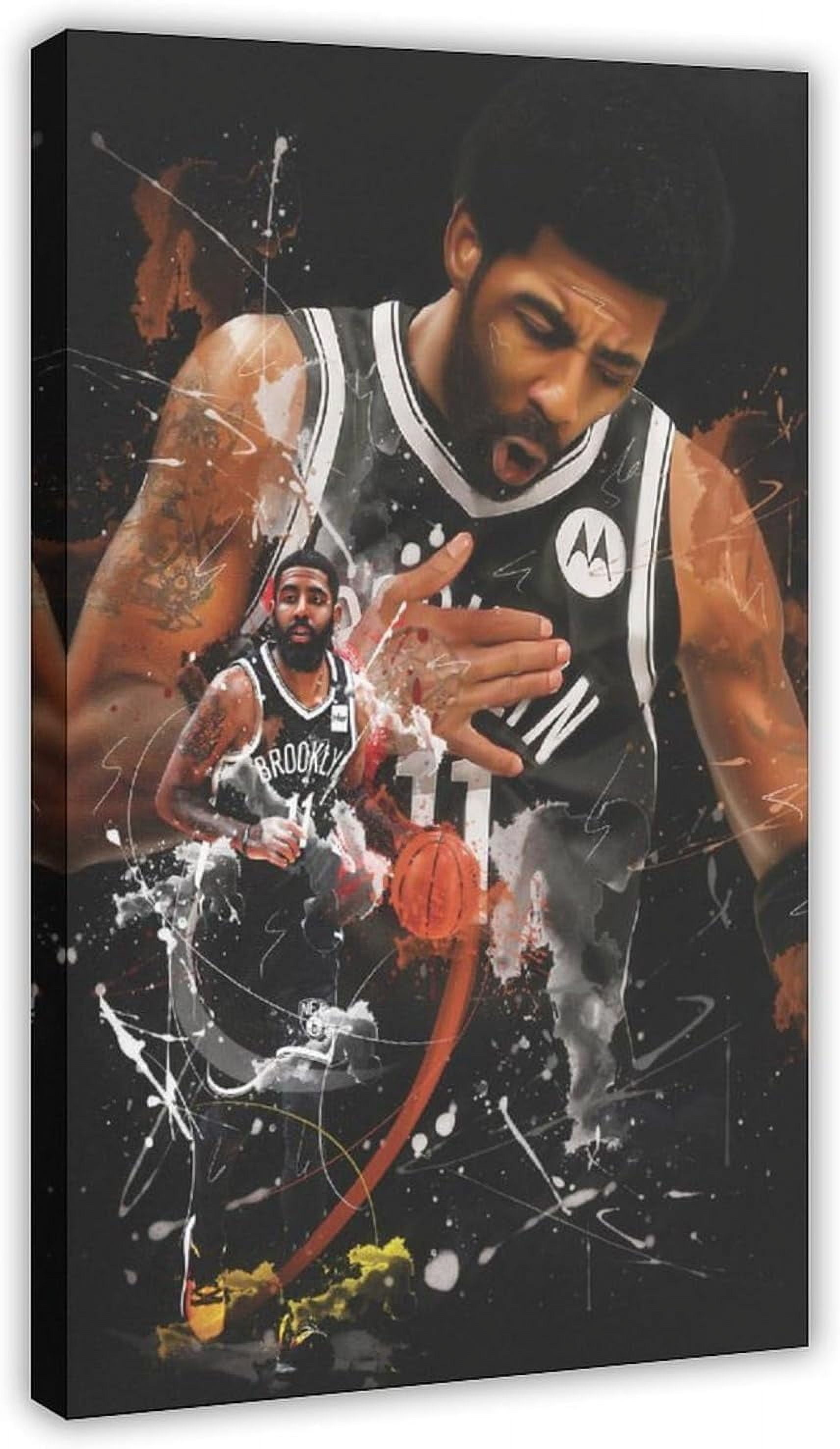 AAzaqTin-Kyrie Irving Poster Basketball Picture Canvas Bedroom Wall ...