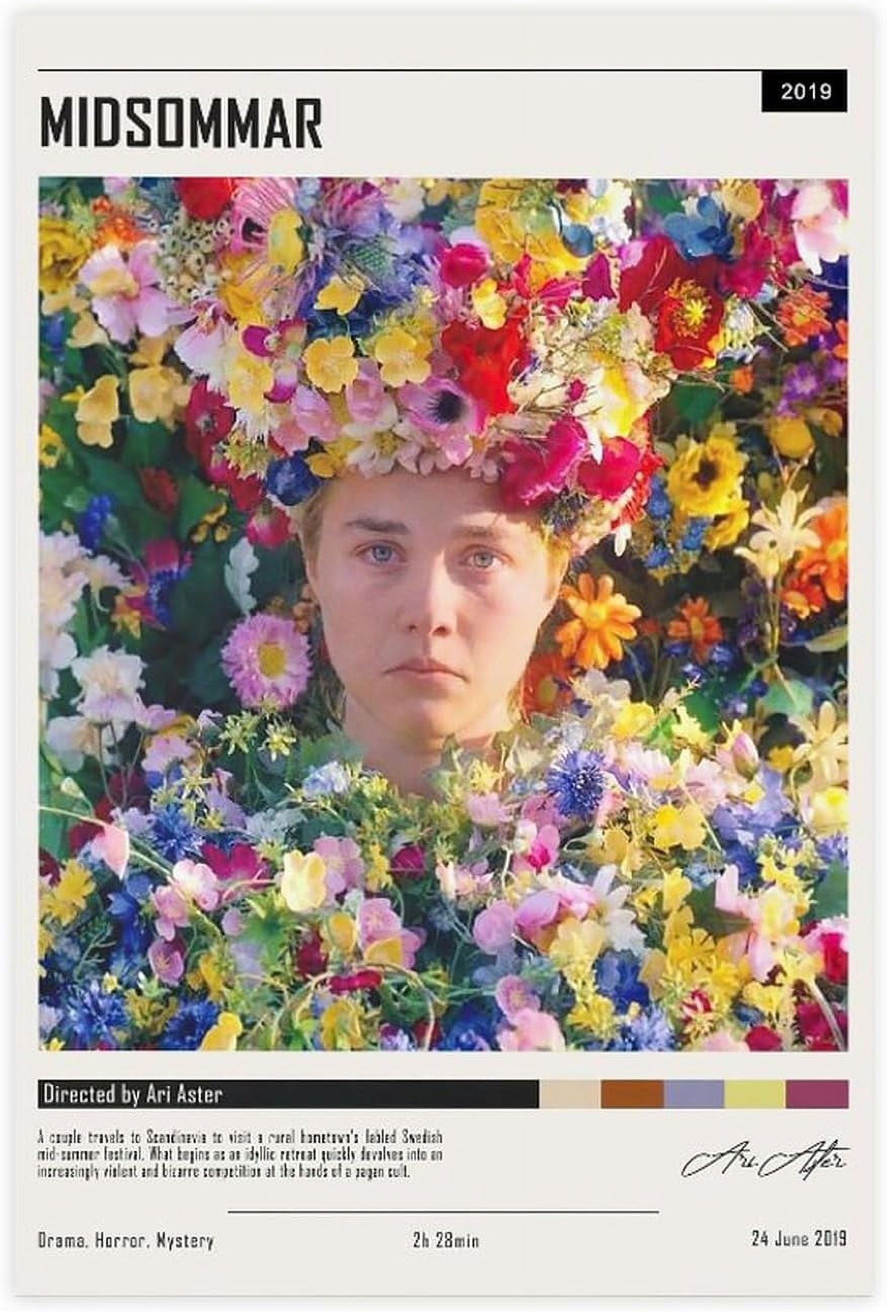 AAzaqTin-Movie Poster Midsommar Canvas Poster Unframe: - Walmart.com