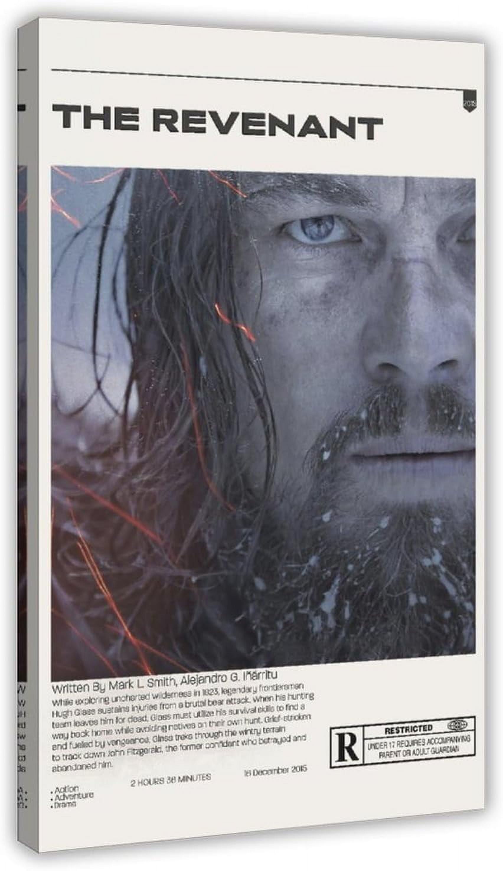 AAzaqTin-Movie Poster The Revenant Canvas Poster Frame: - Walmart.com
