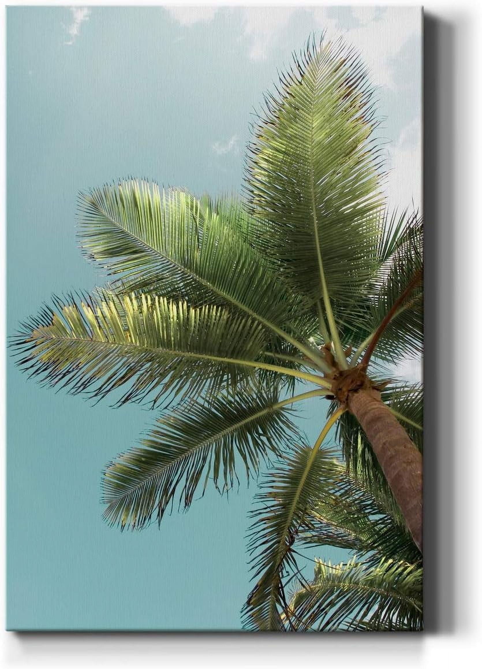 AAzaqTin-Nature Canvas Wall Art Paintings for Wall Decoration Palm Tree ...