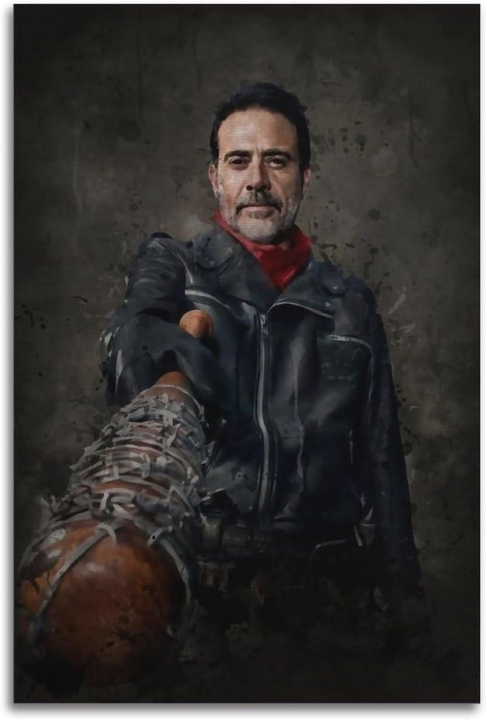AAzaqTin-Negan Walking Dead Poster Decorative Painting Canvas Wall ...