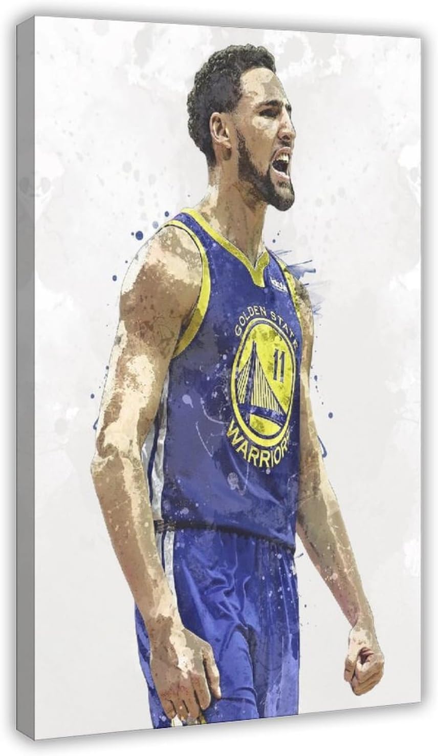 AAzaqTin-Sports Posters Klay Thompson Canvas Poster Bedroom Decor ...