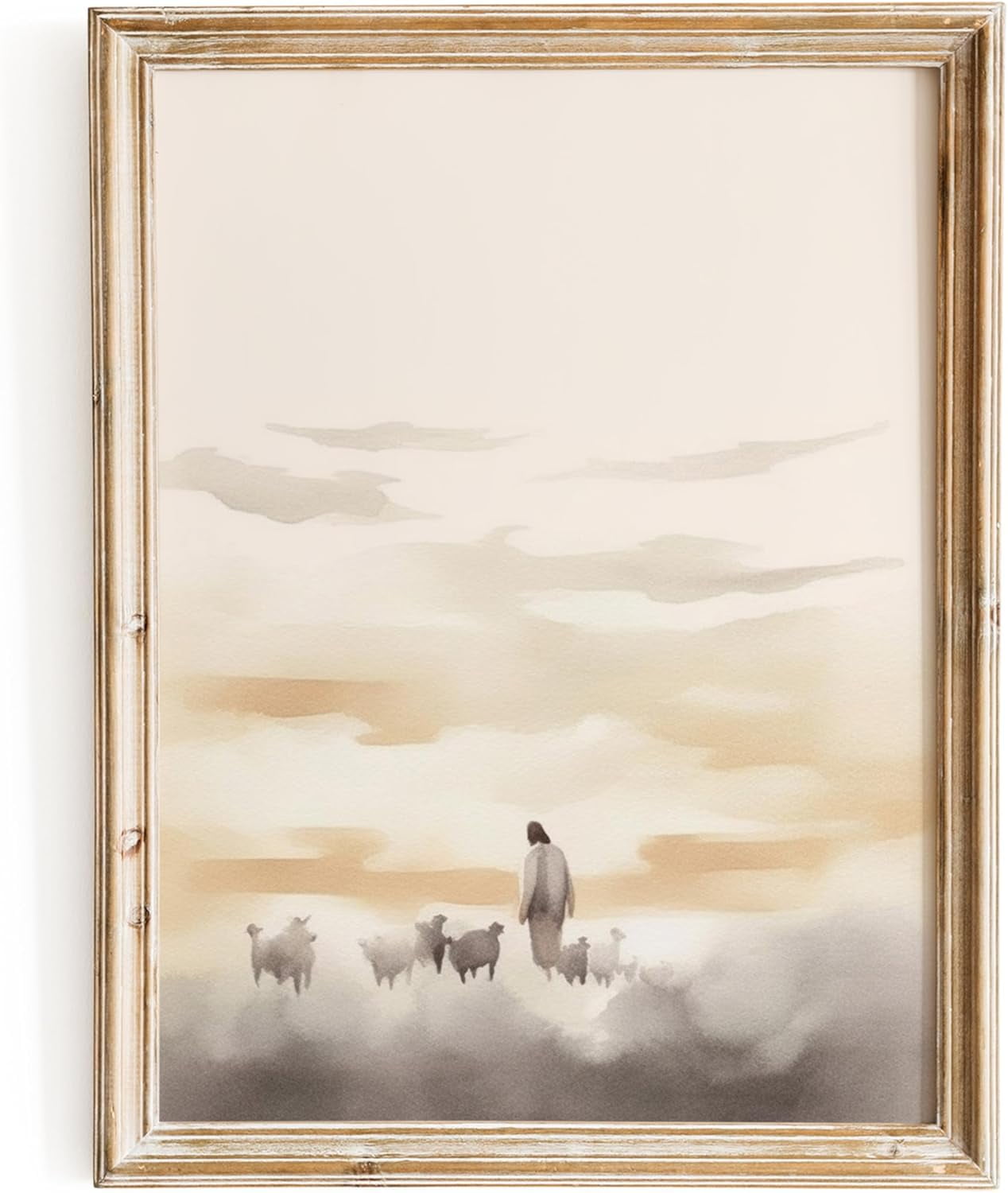 AAzaqTin-| The LORD is My Shepherd | Christian Bible Wall Art Jesus ...