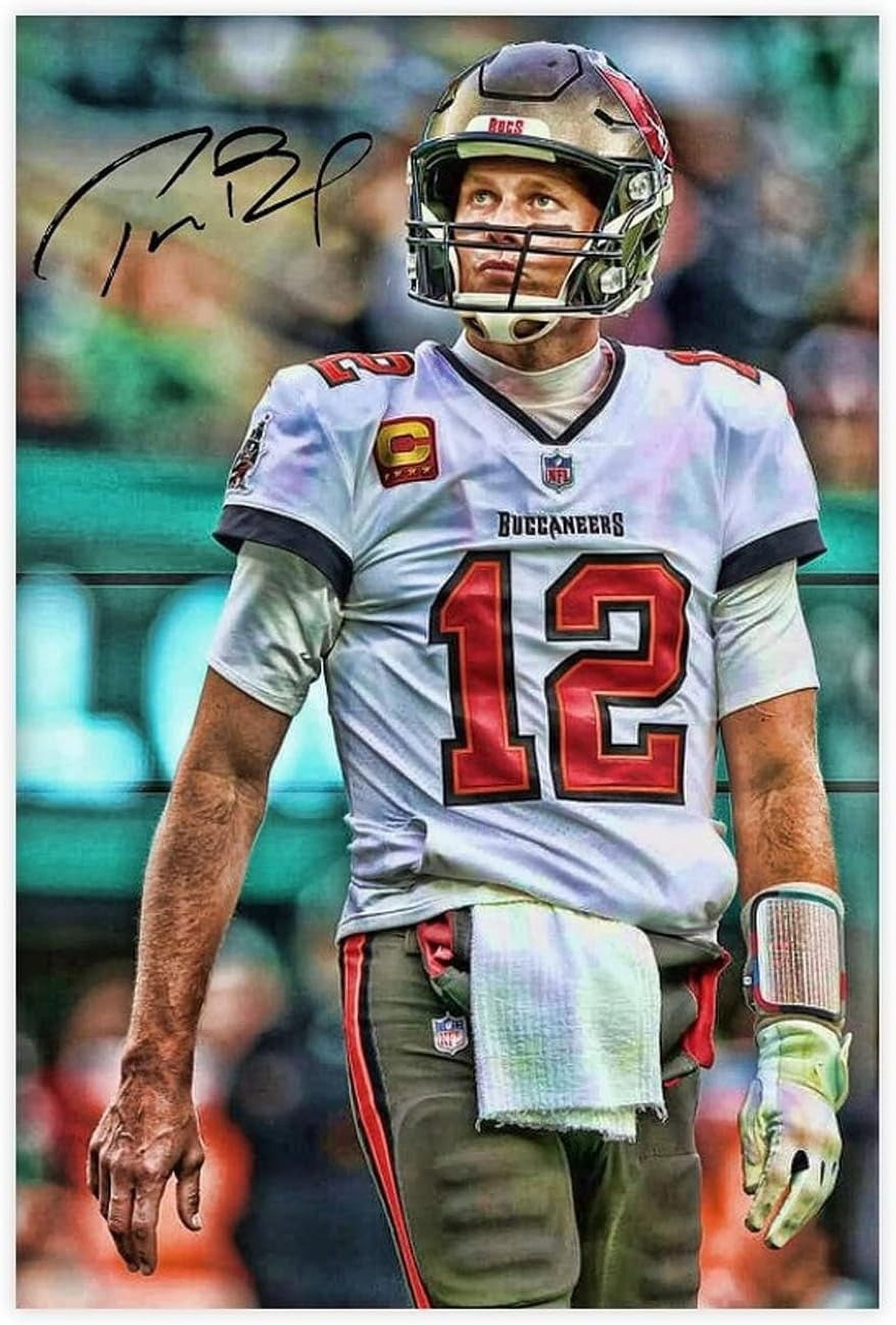 AAzaqTin-Tom Brady Poster Canvas Poster Wall Art Decor Print Picture ...