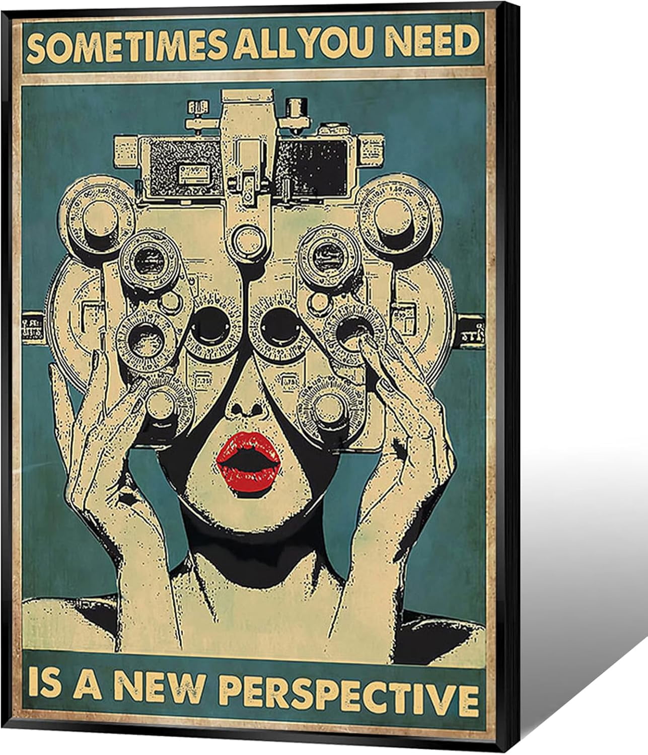 AAzaqTin-Vintage Canvas Wall Art Sometimes All You Need Is A New ...