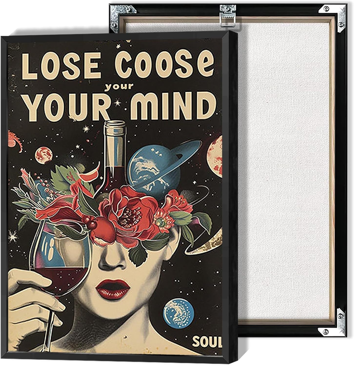 AAzaqTin-Vintage Lose Your Mind Your Coose Soul Flowers Posters Room ...