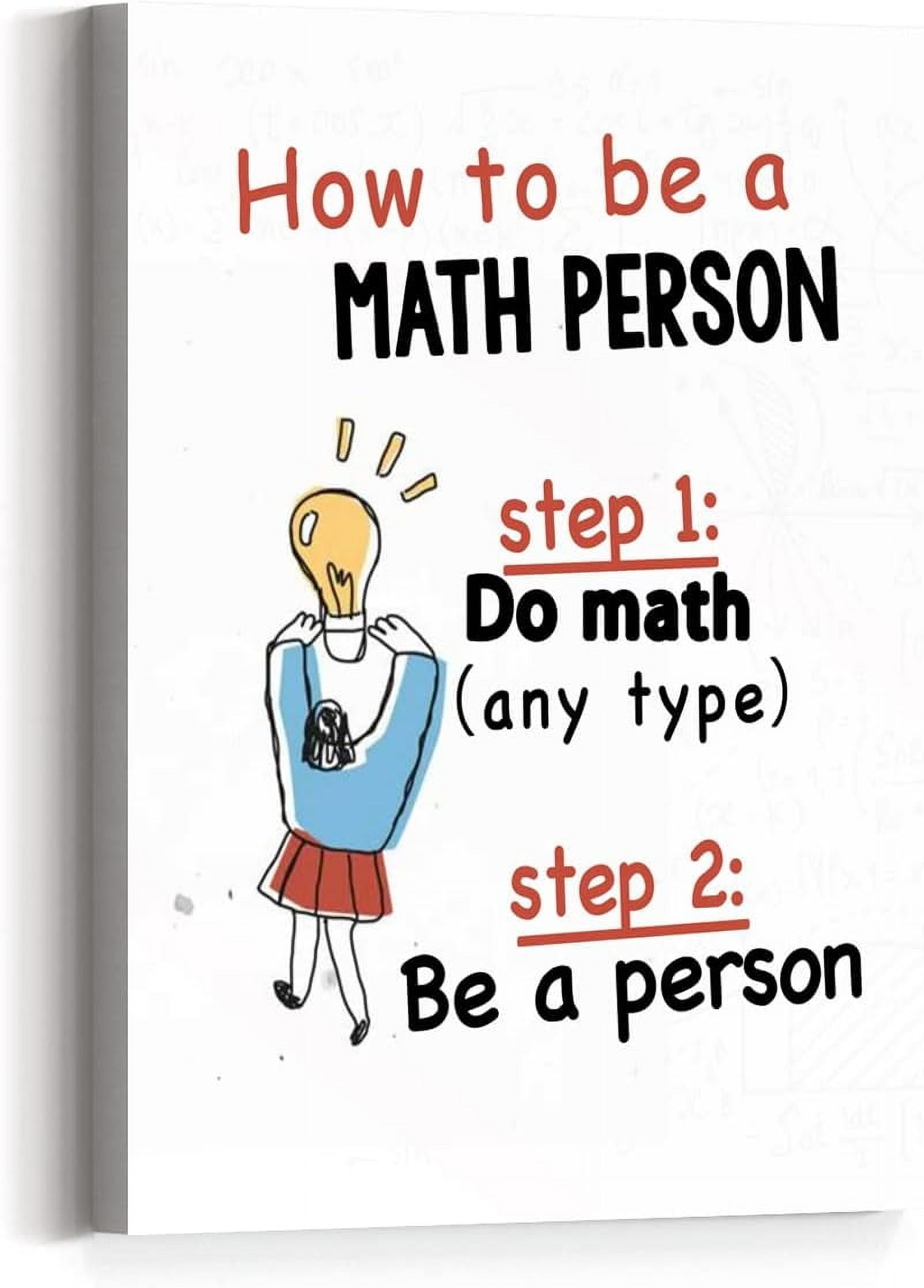 AAzaqTinFunny Educational Wall Decor for Classroom,Math Classroom Decor ...