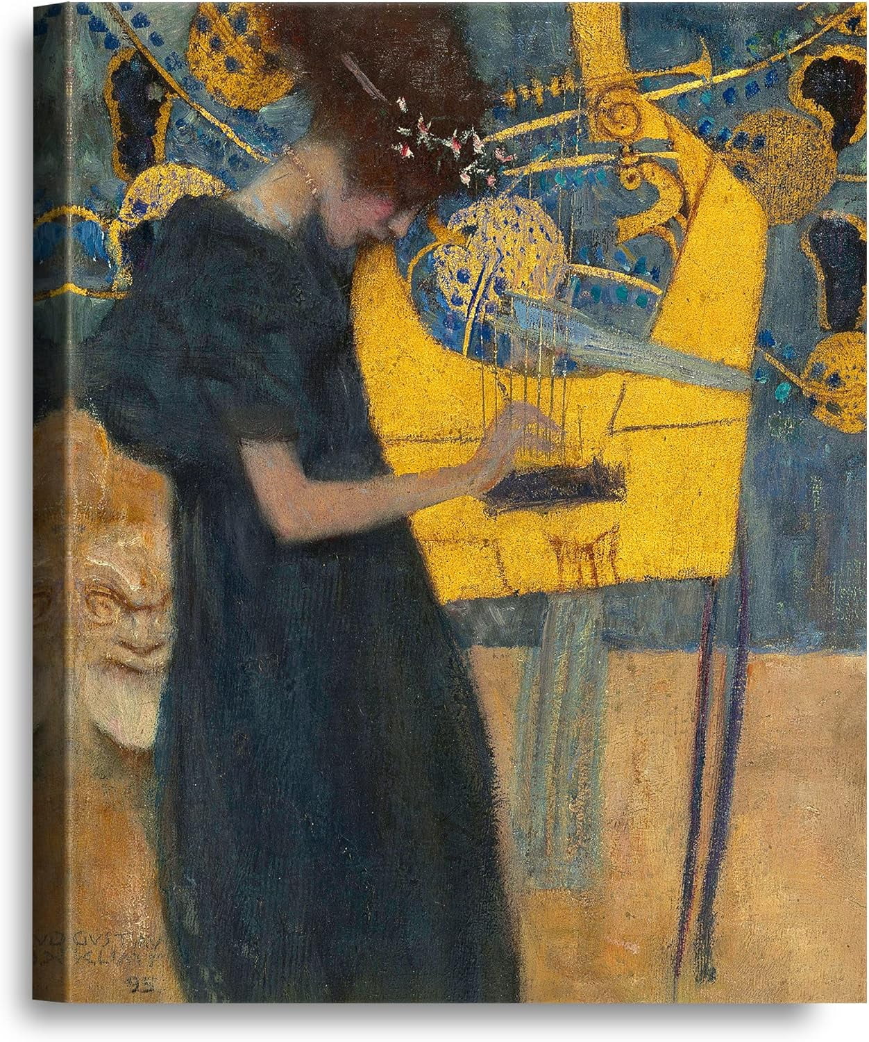 AAzaqTinMusic by Gustav Klimt The World Classic Art Reproductions ...