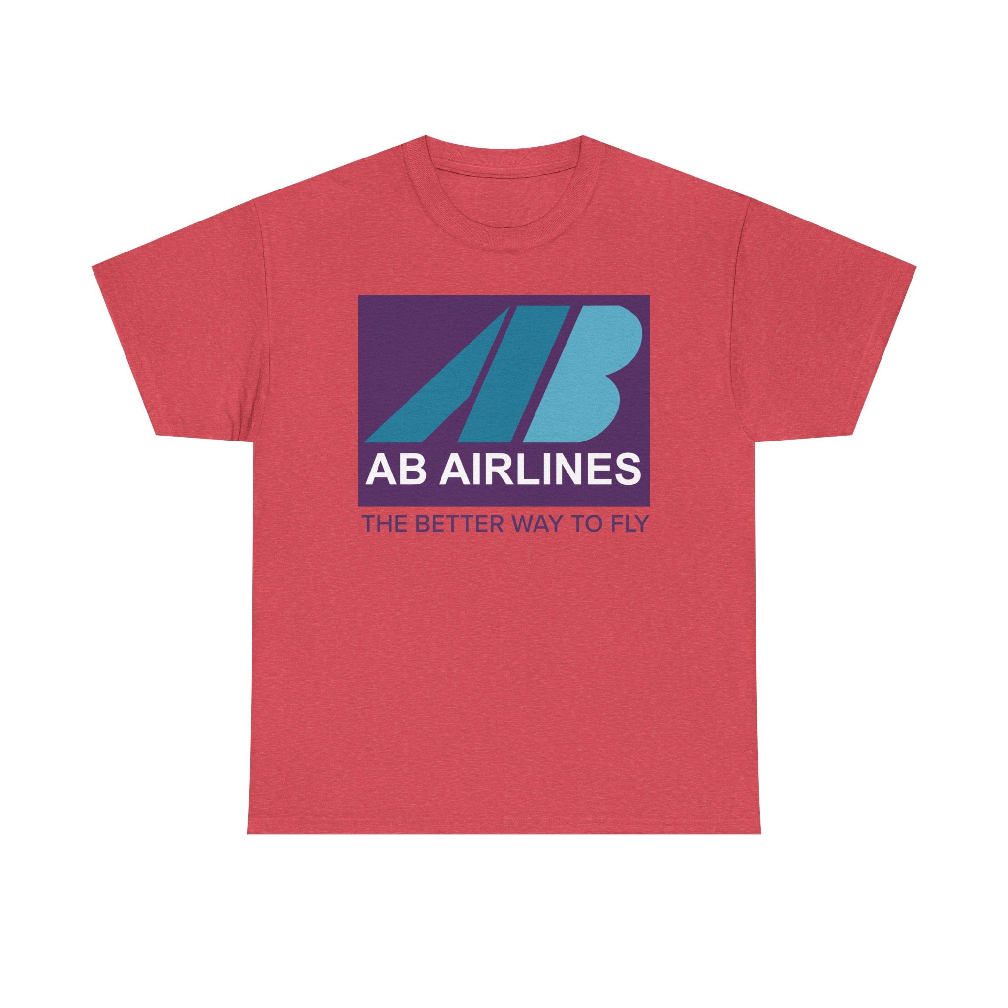 AB Airlines The Better Way to Fly Vintage Airline Logo Aviation T-shirt ...