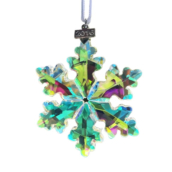 AB Angle Christmas Crystal Ornament Gift, Crystal Snowflake Winter Star ...