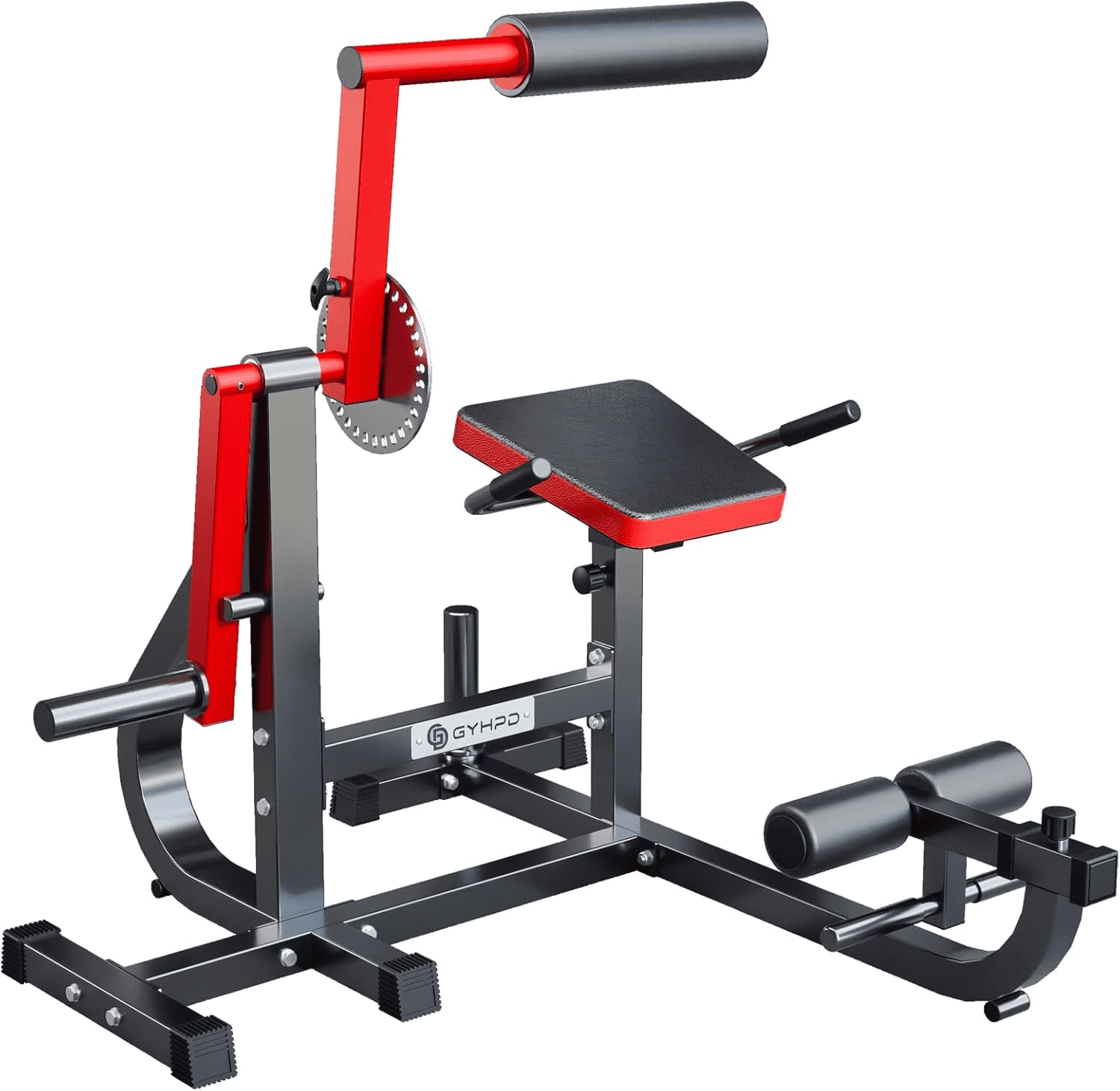 GYHPD Ab/Back Machine, AB Crunch Back Extension Machine with Armrests ...