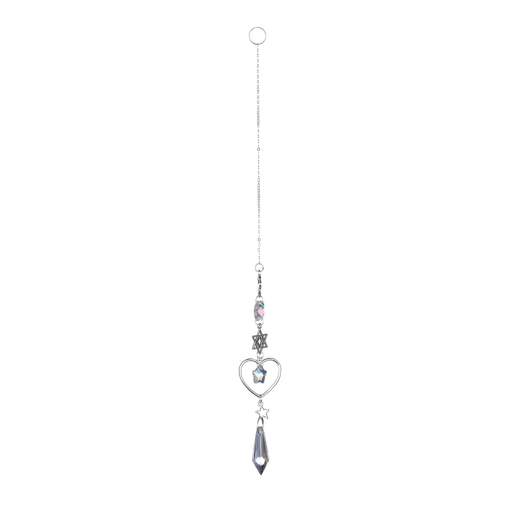 AB Color Plated Big Pendant Decorations Hanging Sun Catchers with Iron ...