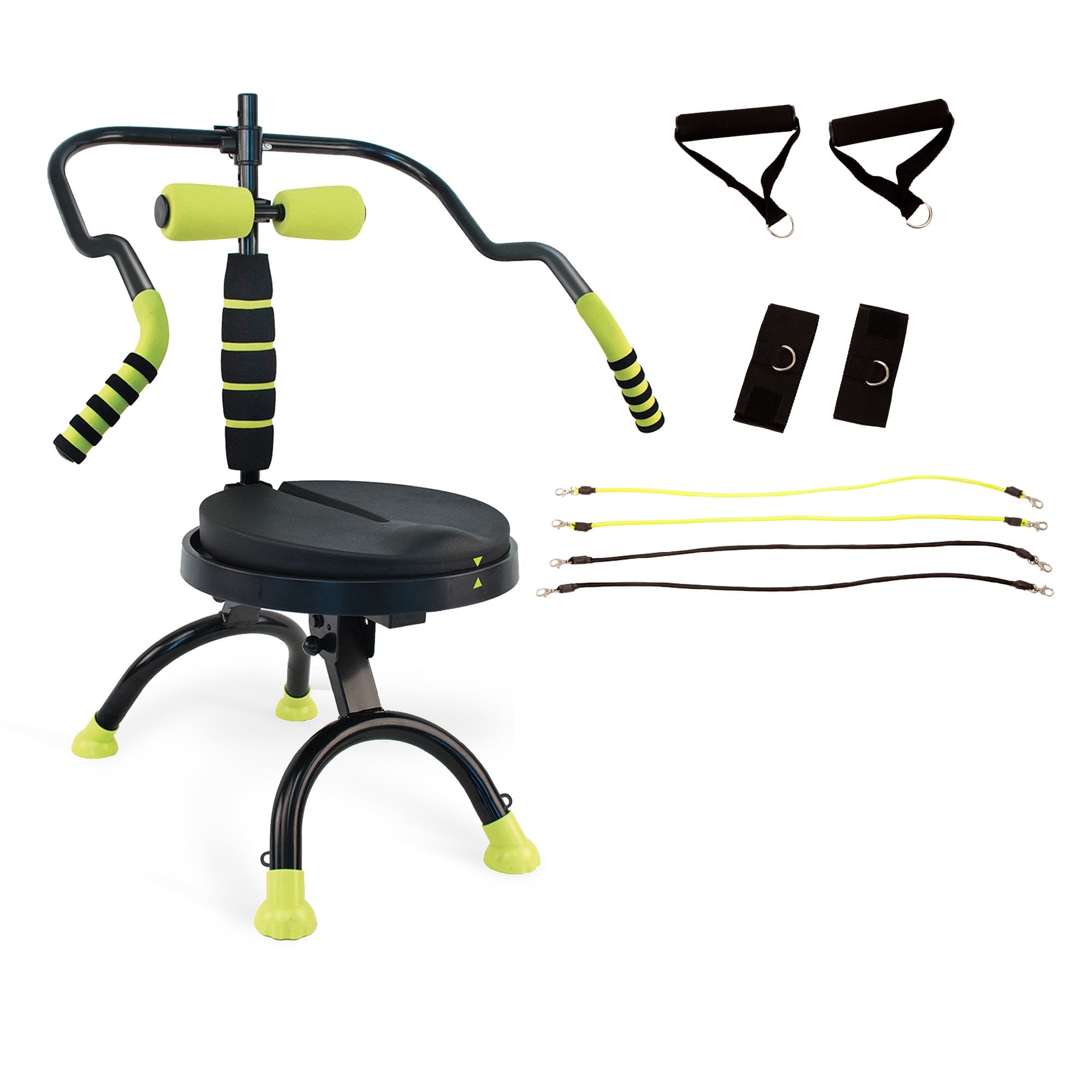 AB Doer 360 Fitness System with Resistance Band Training Set Provides ...