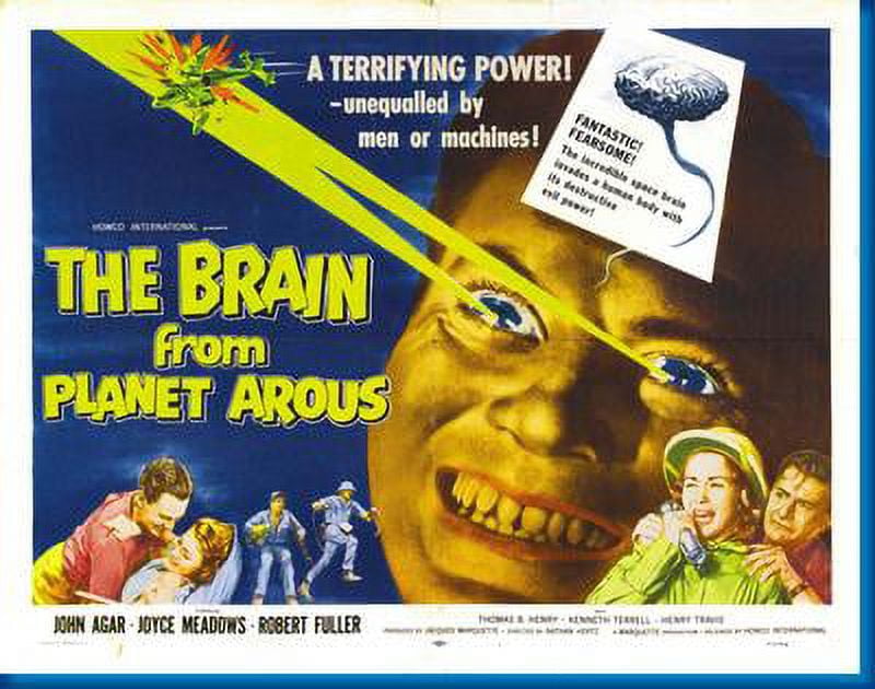 AB Posters Brain From Planet Arous Movie 11inx17in Mini Poster 11x17 ...
