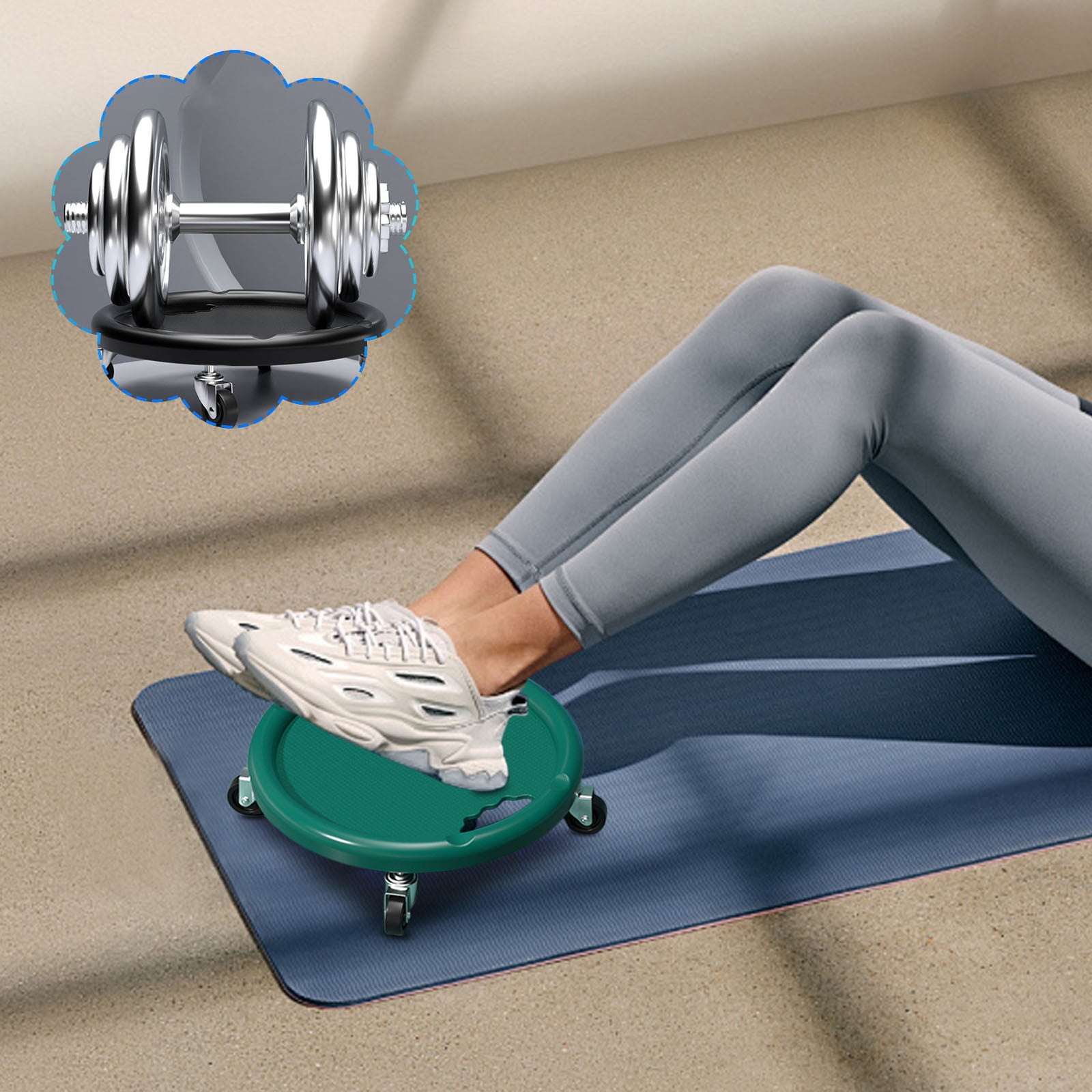 AB Roller Multi-Functional AB Roller Wheel Exercise Wheel for ABs ...