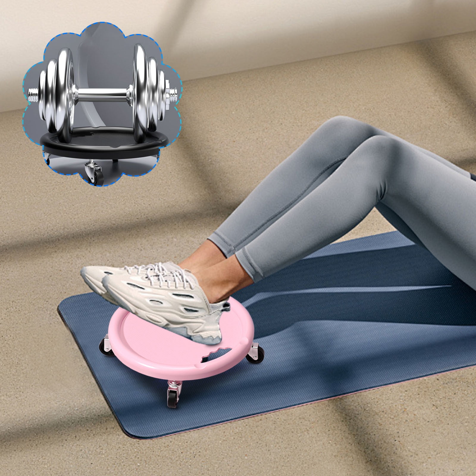 AB Roller Multi-Functional AB Roller Wheel Exercise Wheel for ABs ...