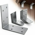 AB STAT 15 Pcs L Brackets Heavy Duty 12-Ga Angle Fastener 3"X3" Angle ...