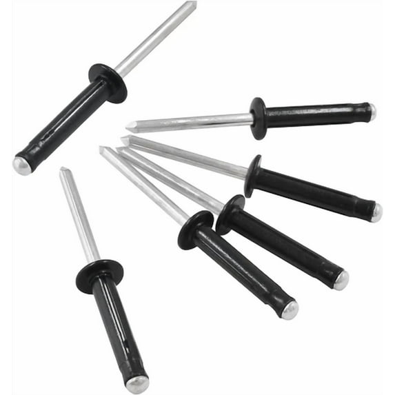 AB STAT 60 Pcs 3/16" X 1" Tri-Fold Exploding Pop Rivets, Aluminum Large ...