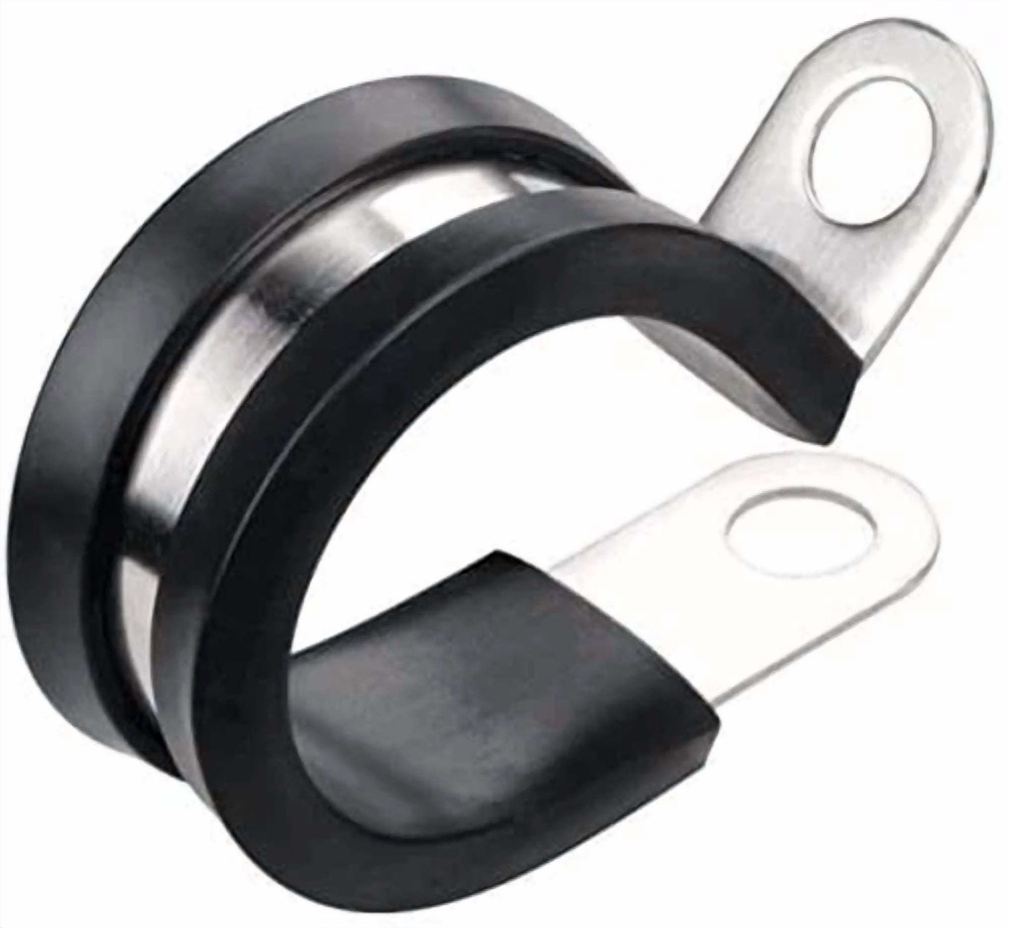 AB STAT LOKMAN 20 Pack 1 Inch Stainless Steel Cable Clamp, Rubber ...