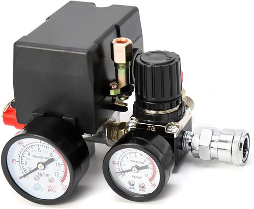 AB STAT QWORK Air Compressor Pressure Switch Control Valve, 90-120PSI ...