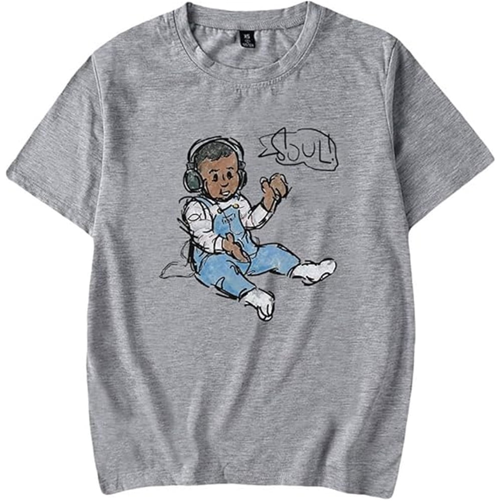 AB Soul Logo Merch T-Shirt Women/Men Summer Cosplay Tshirt Shortsleeve ...