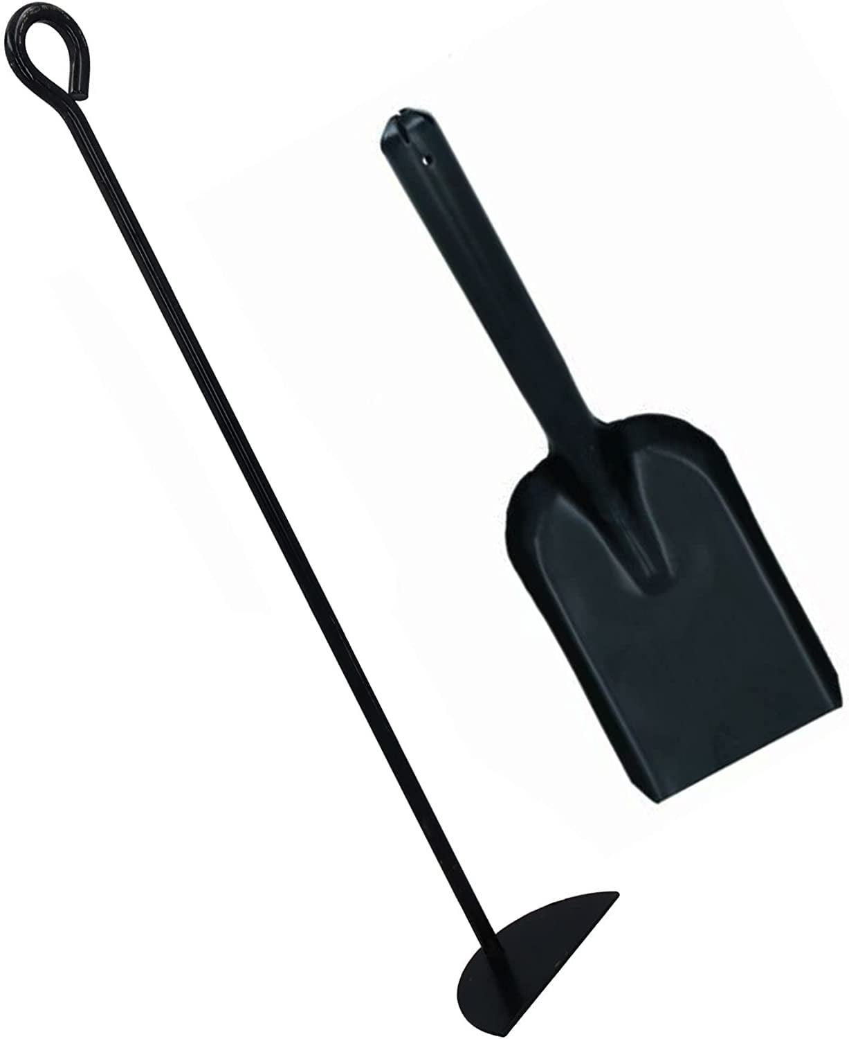 AB Tools D Ash Rake Scraper & Shovel for Flues Wood Burner Fire Coal ...