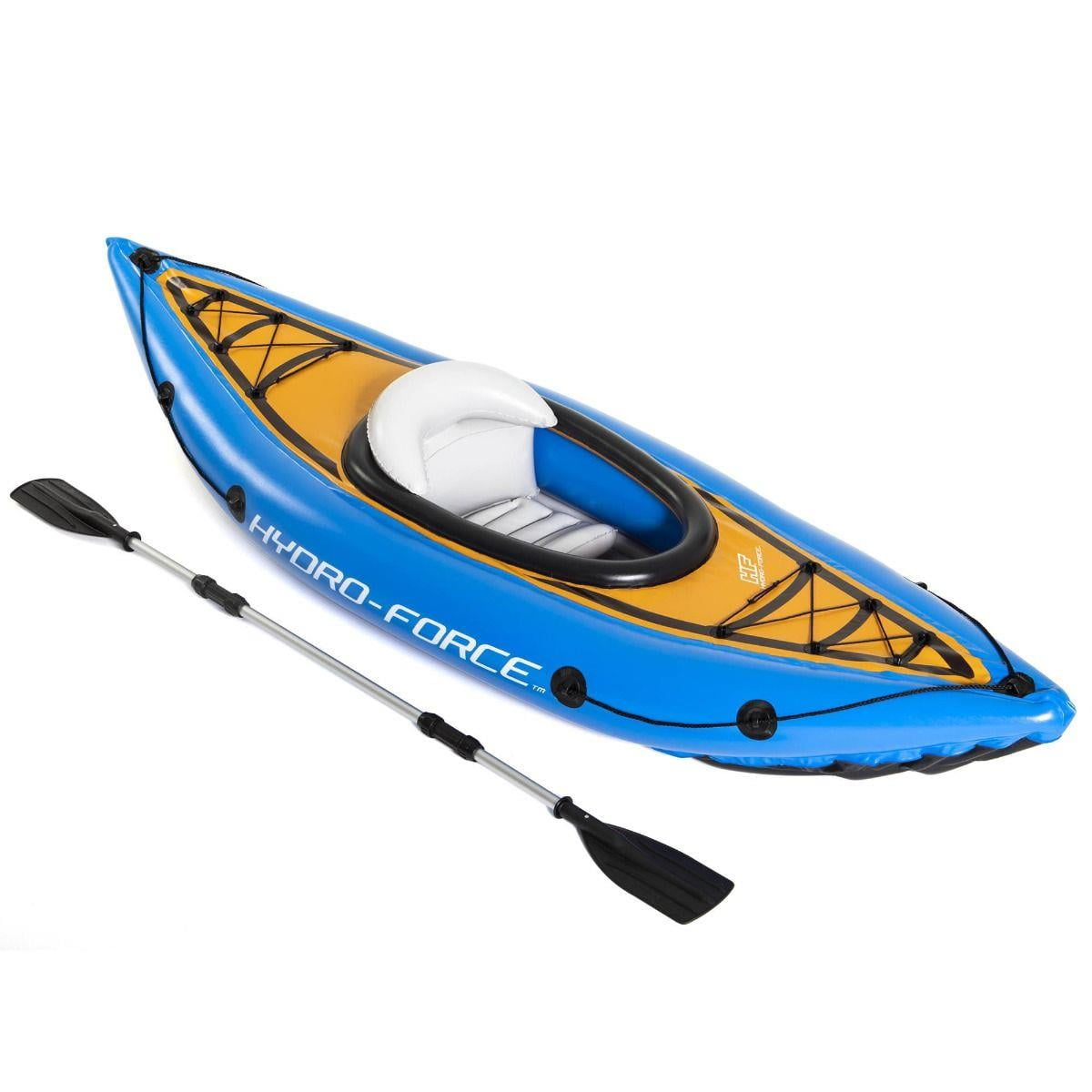 AB Tools Lightweight Cove Champion Inflatable Kayak with Pump Paddle ...